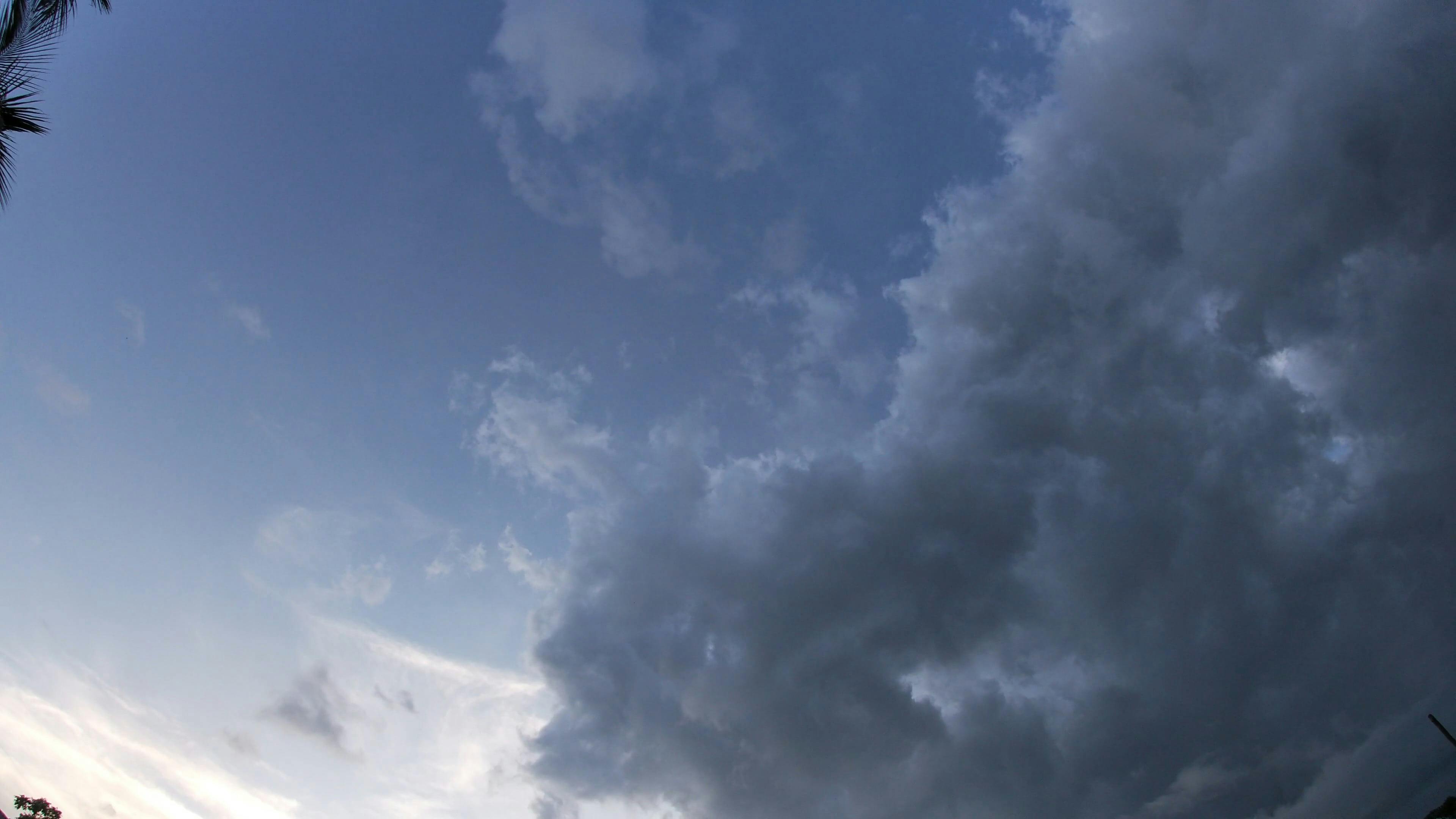Thick Clouds Formation In The Sky · Free Stock Video