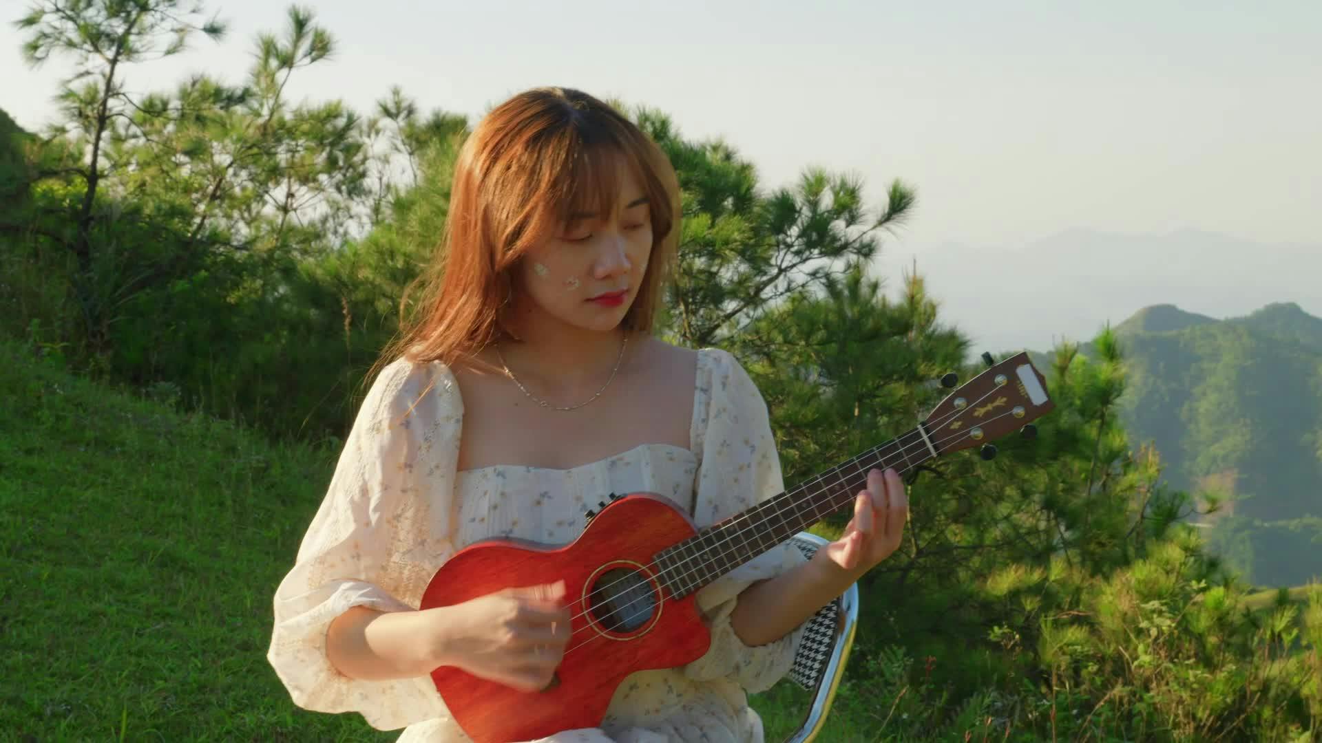 Peaceful Outdoor Ukulele Performance Free Stock Video Footage, Royalty ...