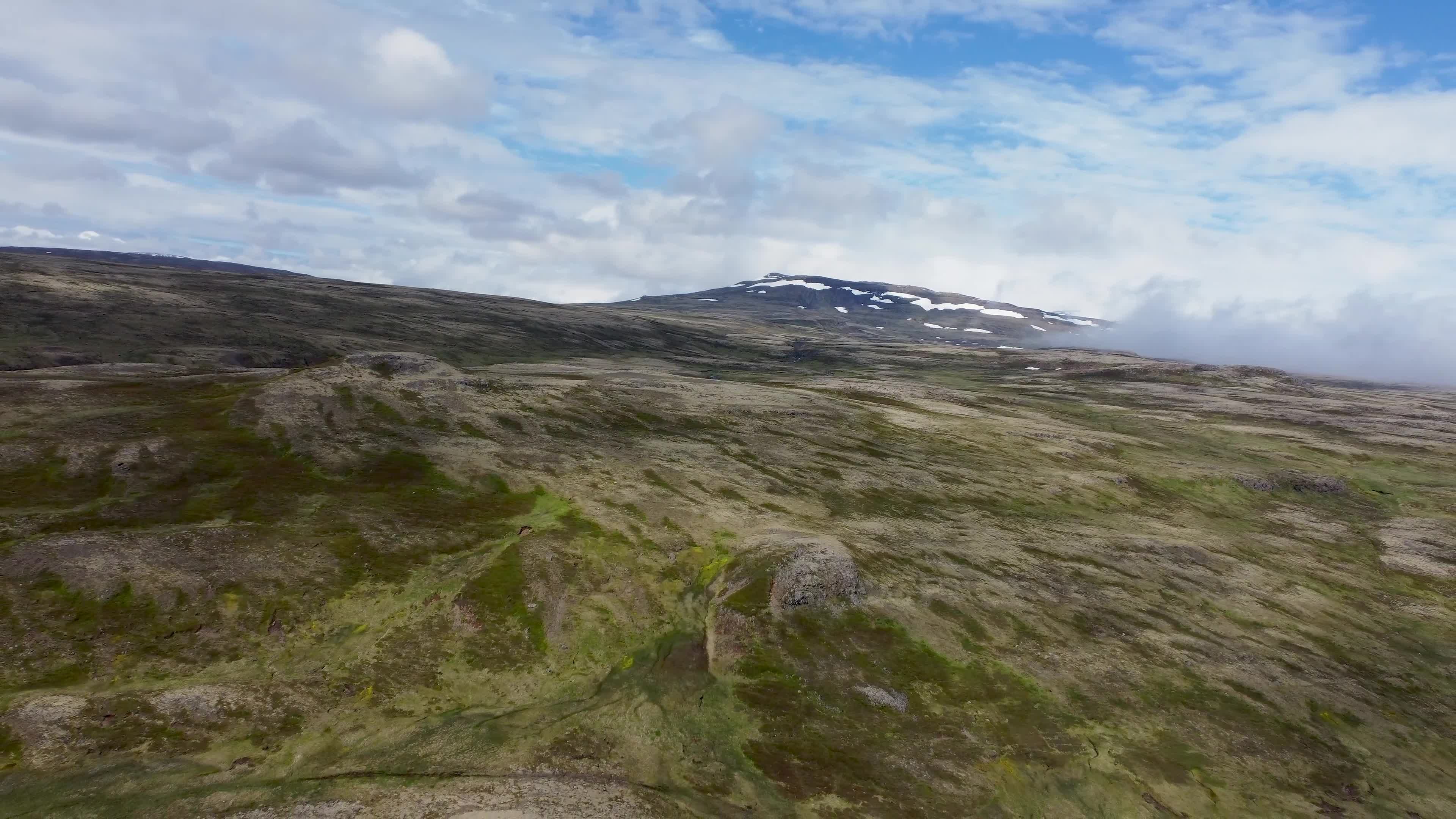 Drone Aerial View of Scenic Mountain Landscape Free Stock Video Footage ...