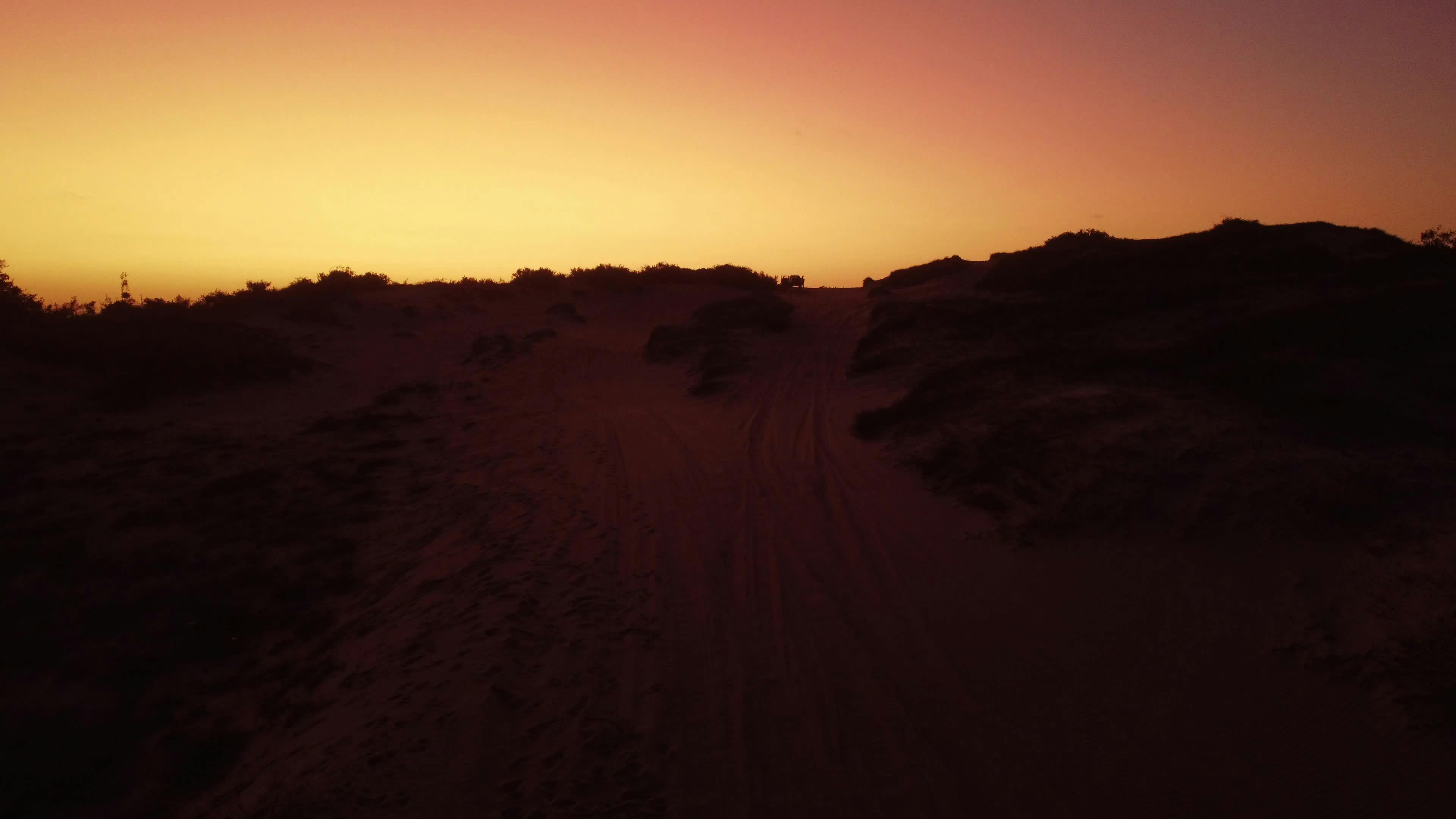 Stunning Golden Dunes at Sunrise in Brazil Free Stock Video Footage ...