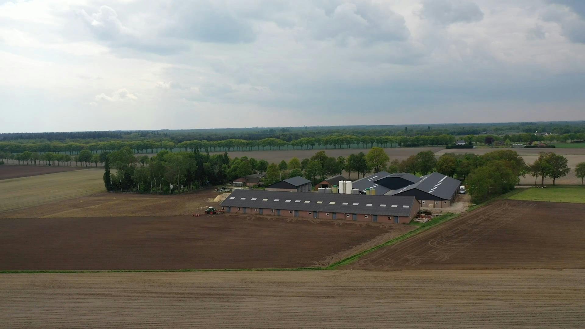 A Modern Farm Complete With Warehouses And Farms Equipment Free Stock ...