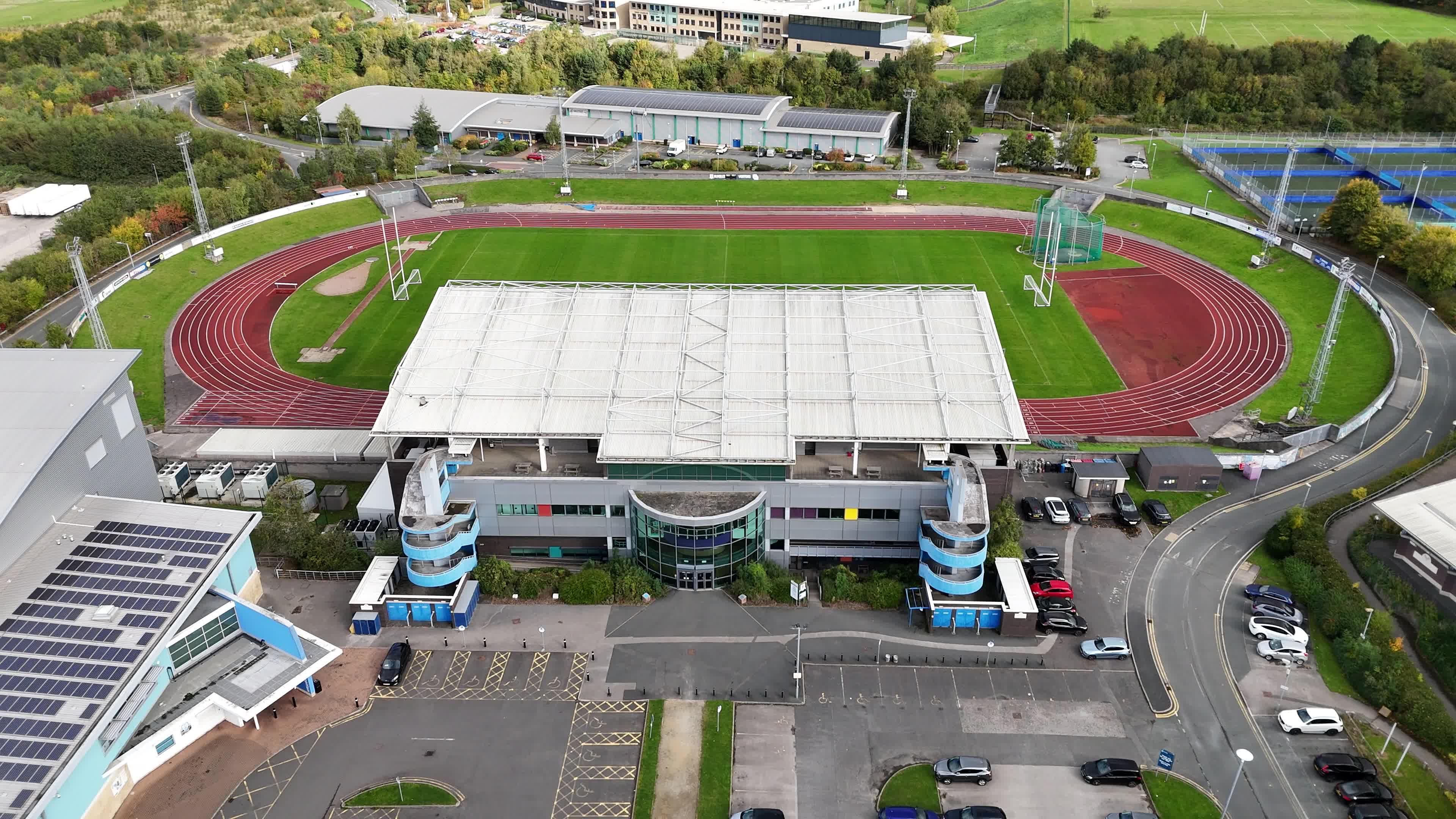 Aerial View of Halifax Sports Stadium Free Stock Video Footage, Royalty ...