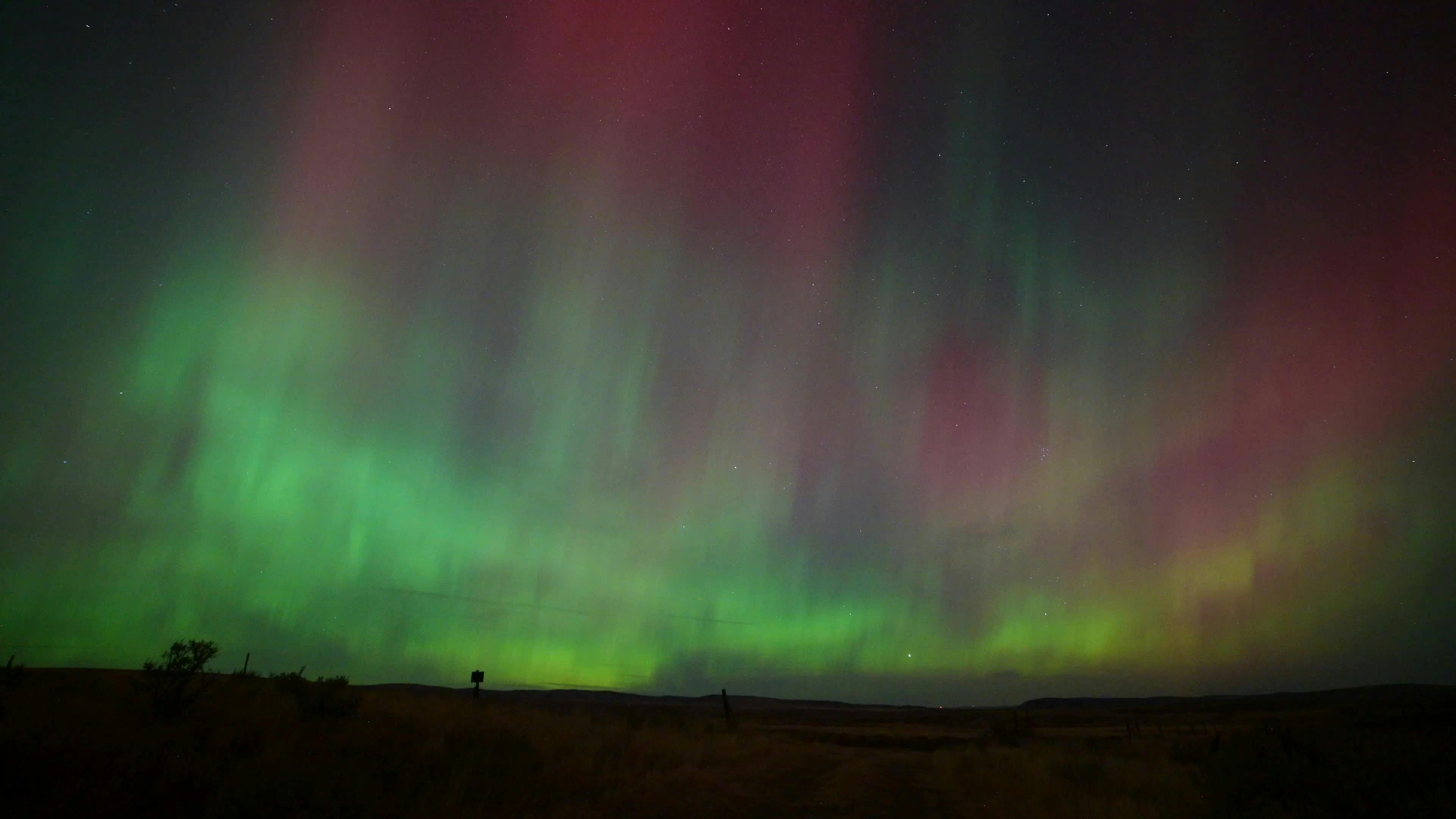 Time Lapse of Aurora Borealis Free Stock Video Footage, Royalty-Free 4K ...