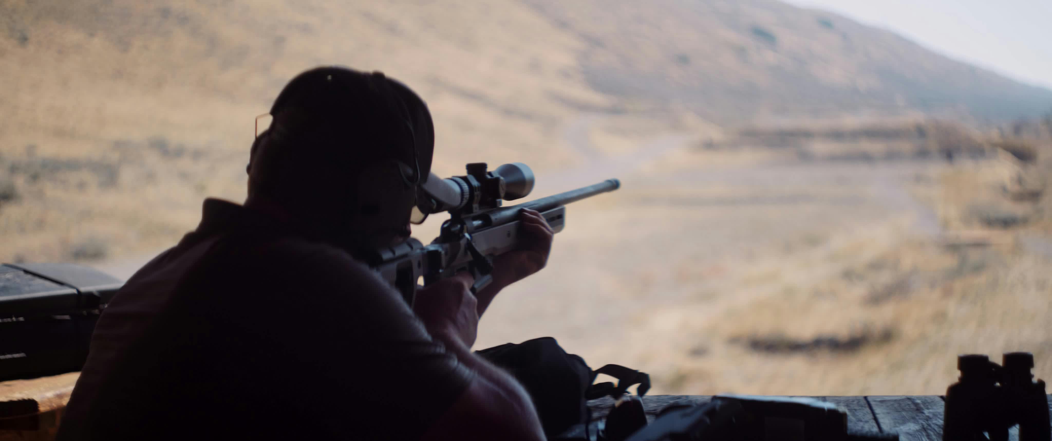 Sniper Target Practice at Outdoor Range Free Stock Video Footage ...