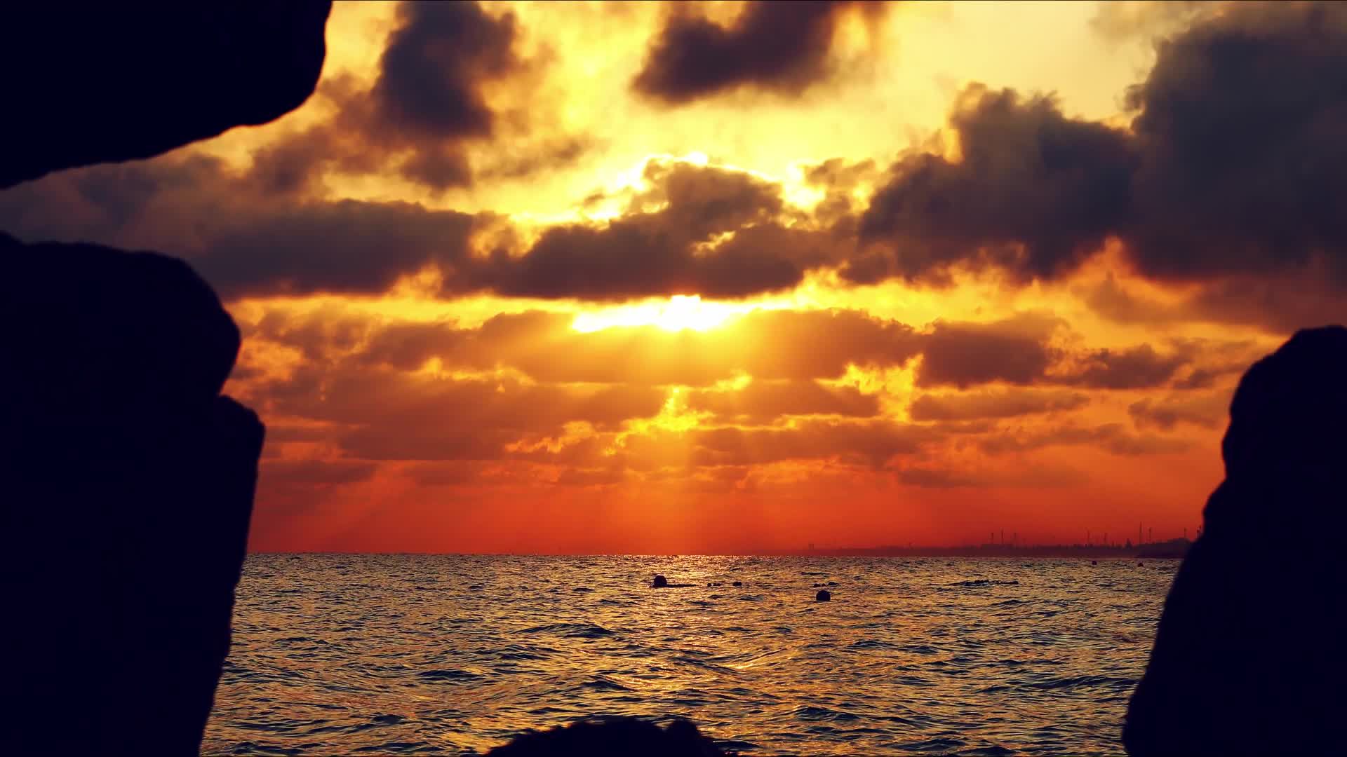 Sunset Over Ocean Videos, Download The BEST Free 4k Stock Video Footage ...