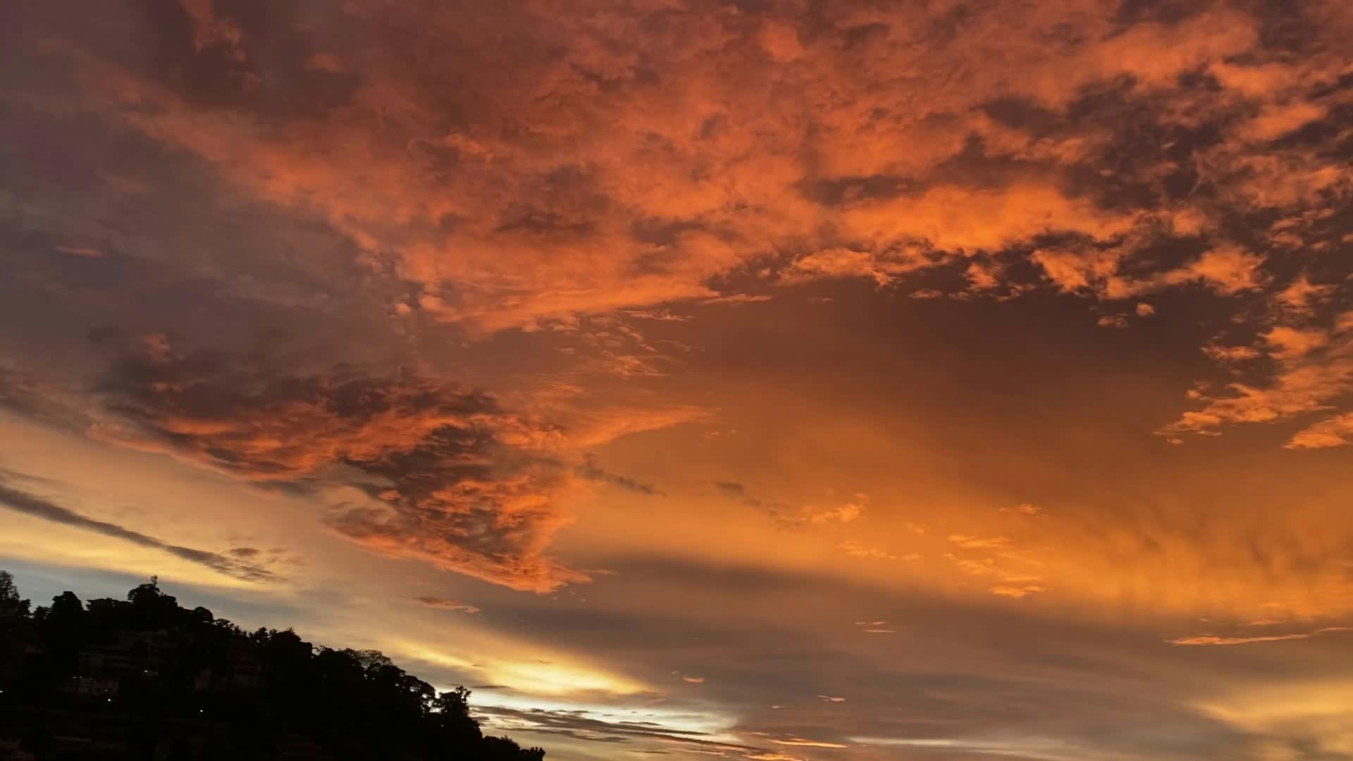 Evening Sky Free Stock Video Footage, Royalty-Free 4K & HD Video Clip