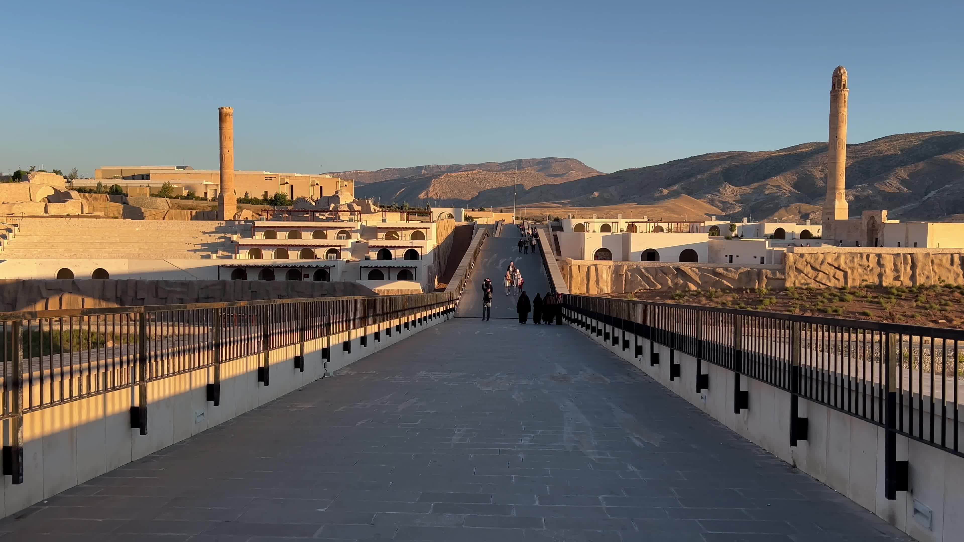 Scenic Middle Eastern Landscape at Dusk Free Stock Video Footage ...