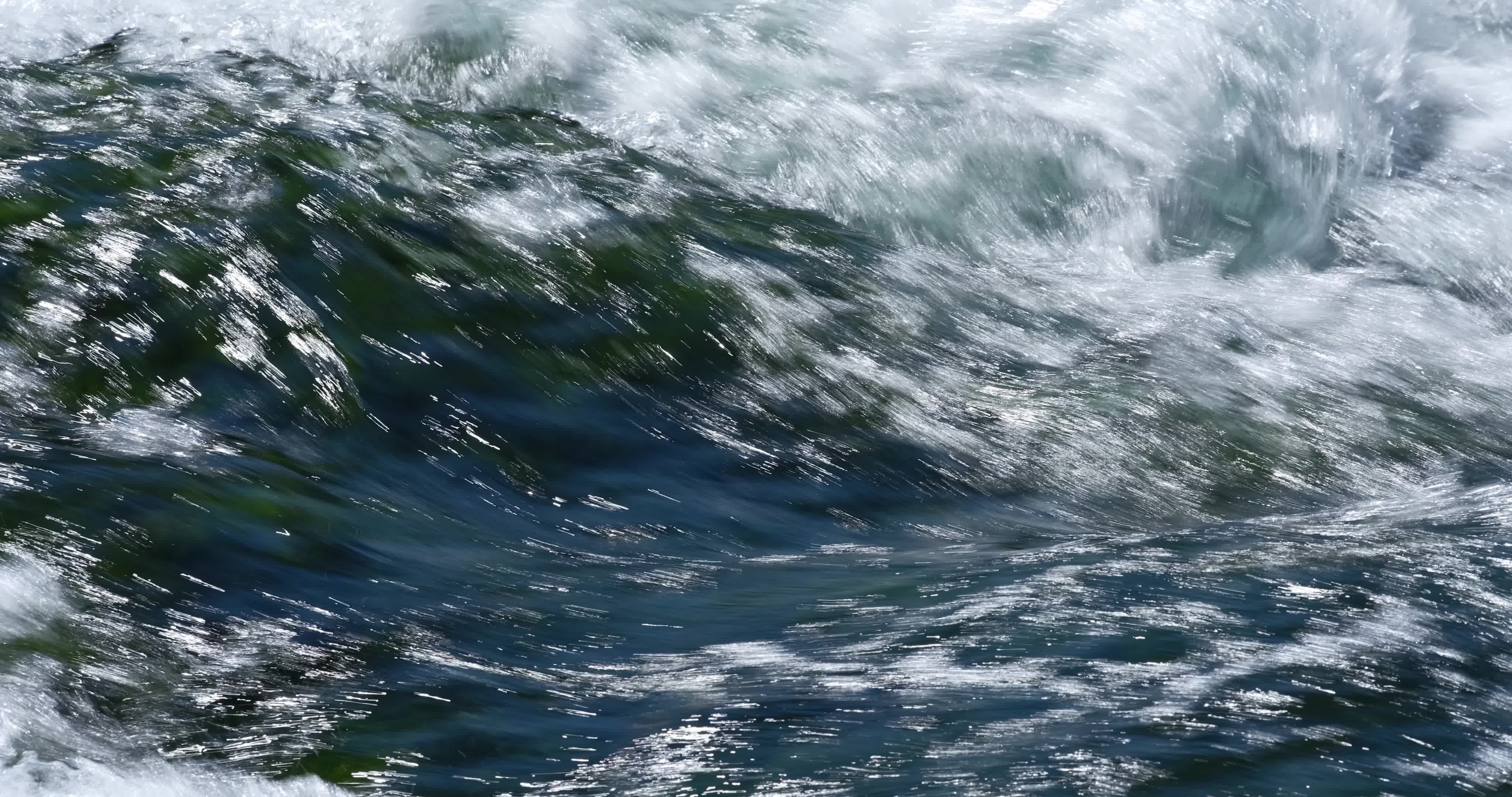 Serene Rushing River Waterscapes Free Stock Video Footage, Royalty-Free ...
