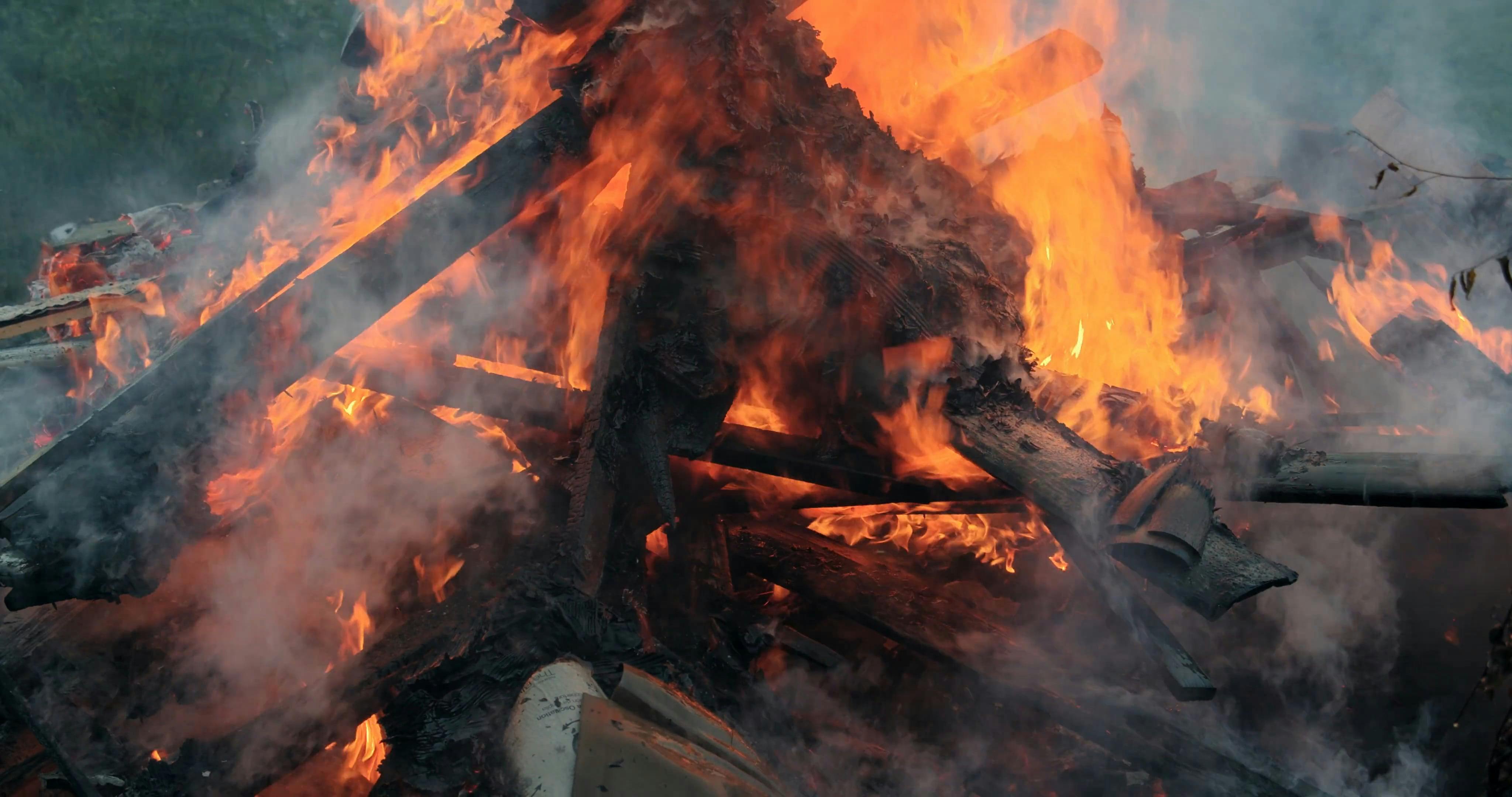 Video of a Bonfire Free Stock Video Footage, Royalty-Free 4K & HD Video ...