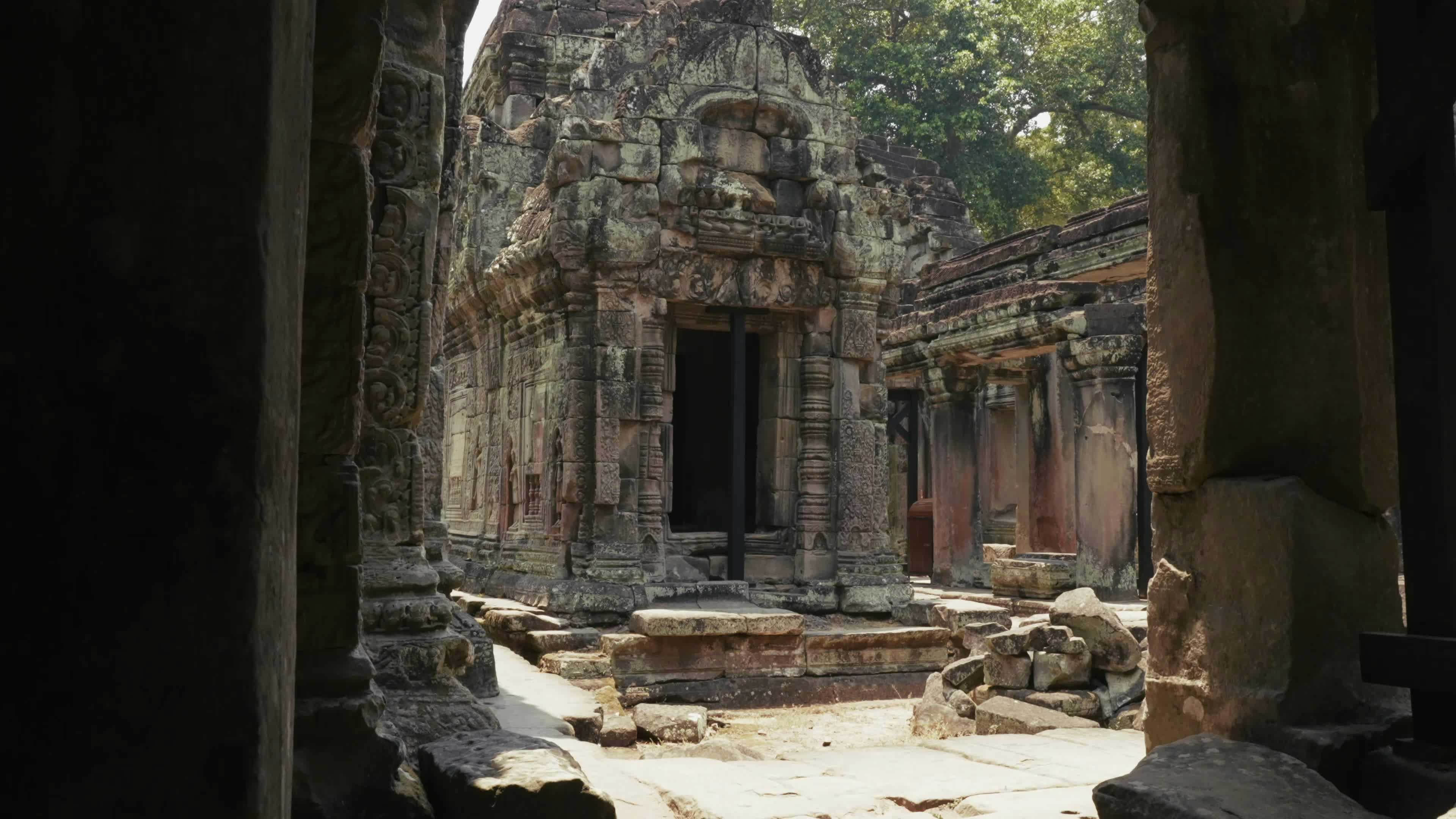 An Aerial Footage of Ancient Ruins of Babylon Free Stock Video Footage ...