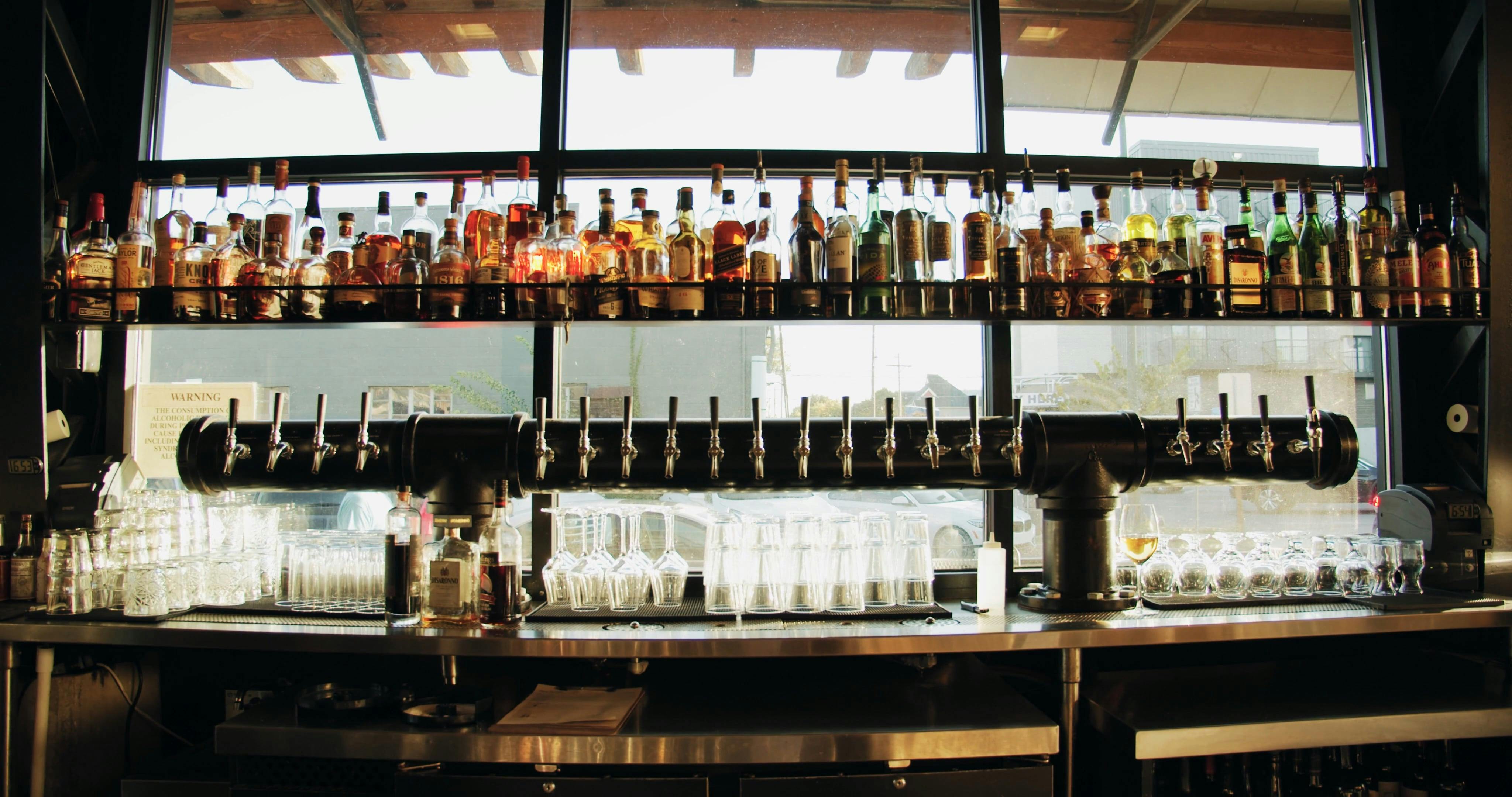 Interior Design Of The Bar Section · Free Stock Video