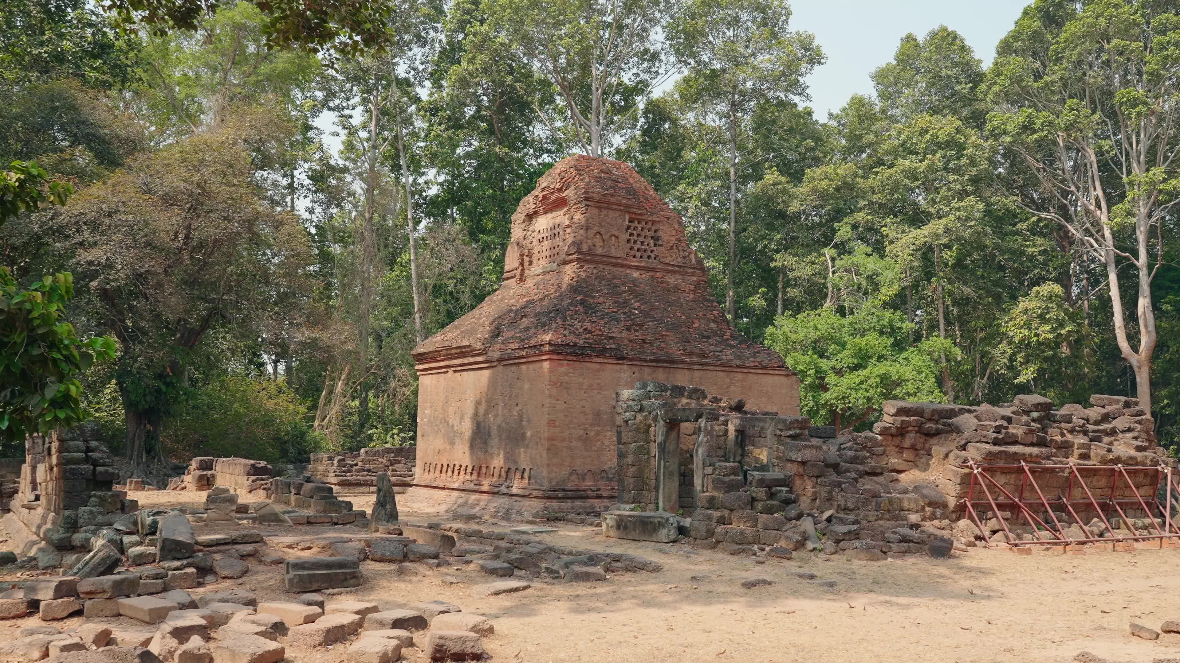 An Aerial Footage of Ancient Ruins of Babylon Free Stock Video Footage ...