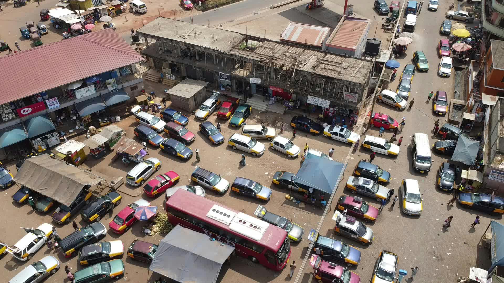 Market in Monrovia, Liberia Free Stock Video Footage, Royalty-Free 4K ...