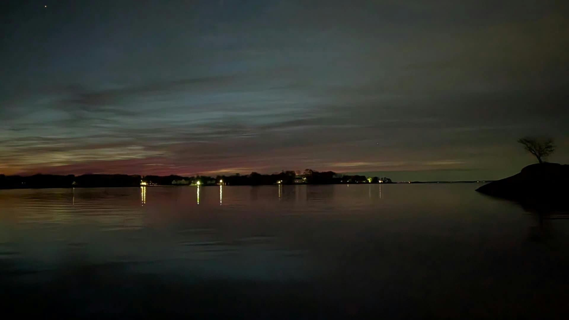 Beautiful Sunrise at Cove Island Park Beach Free Stock Video Footage ...