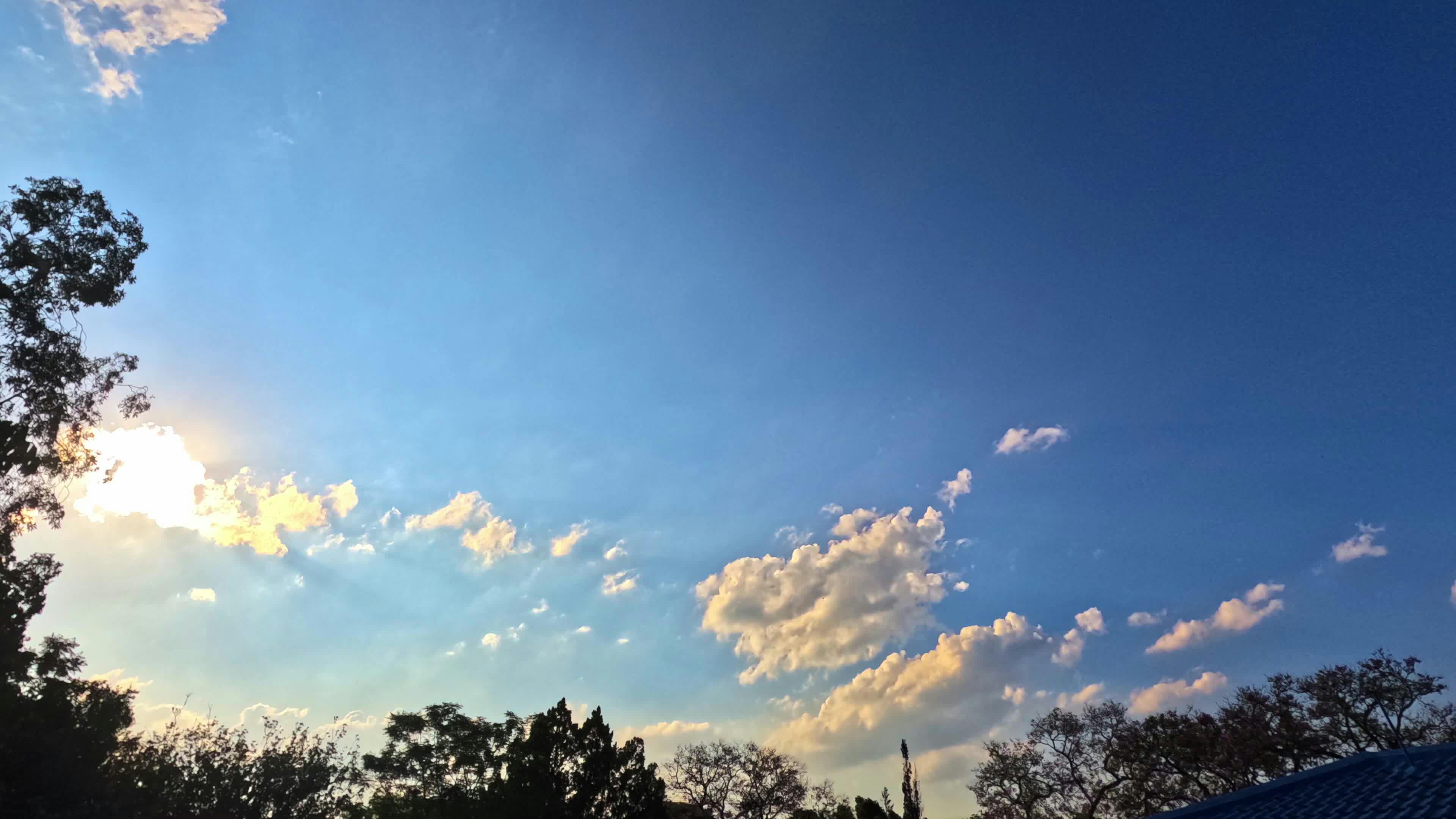 Stunning Timelapse of a Vibrant Sunset Sky Free Stock Video Footage ...