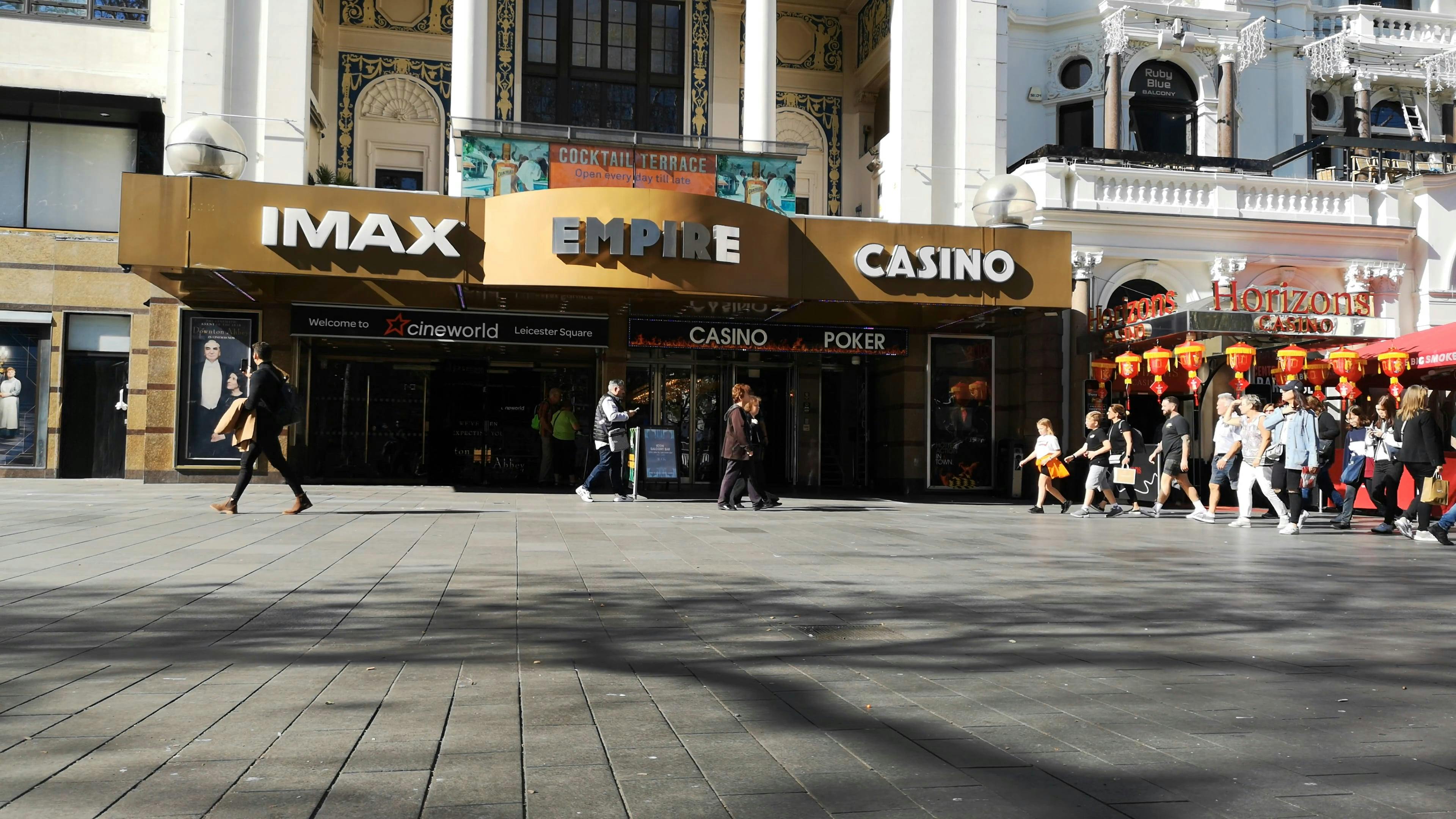 Frontage Of An Entertainment Building Free Stock Video Footage, Royalty ...