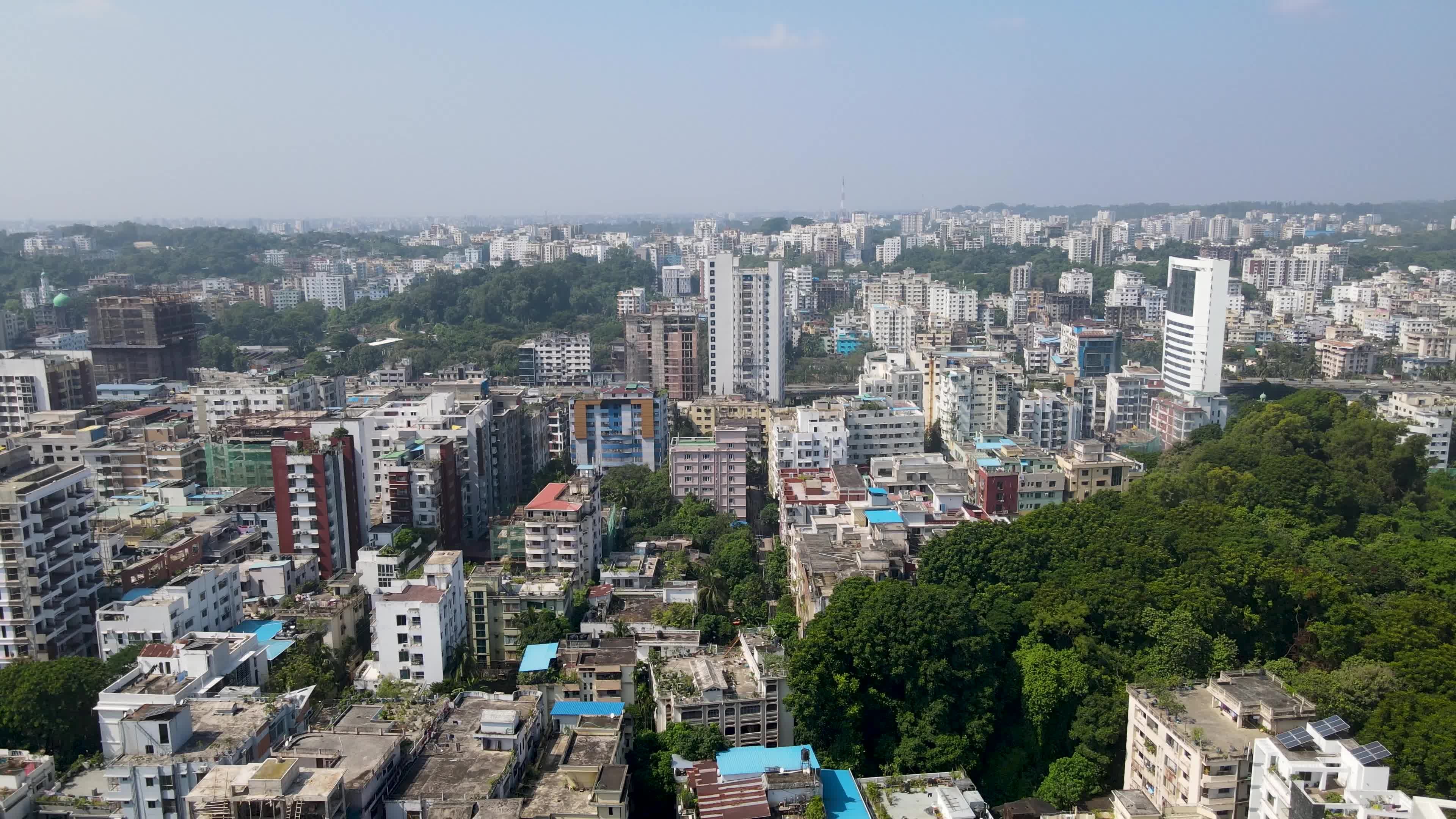 Stunning Drone Footage of Dhaka, Bangladesh Free Stock Video Footage ...
