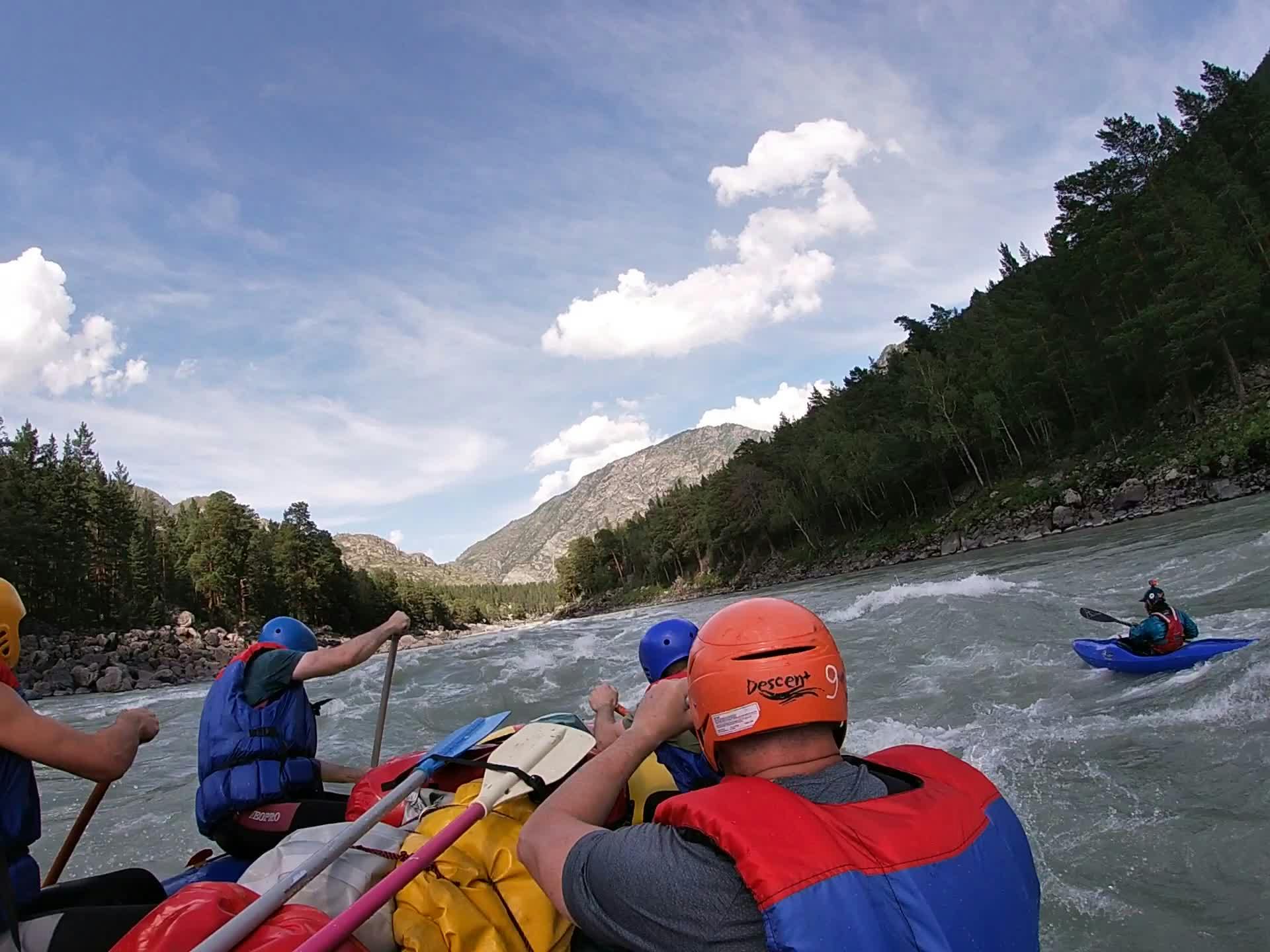 Thrilling White Water Rafting Adventure Free Stock Video Footage ...