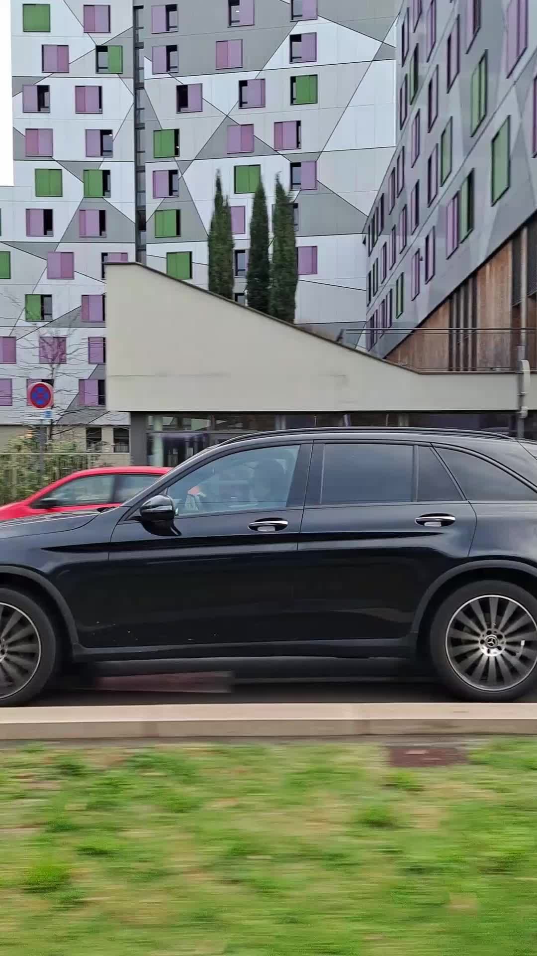 Urban Drive Through Modern Cityscape Free Stock Video Footage, Royalty ...