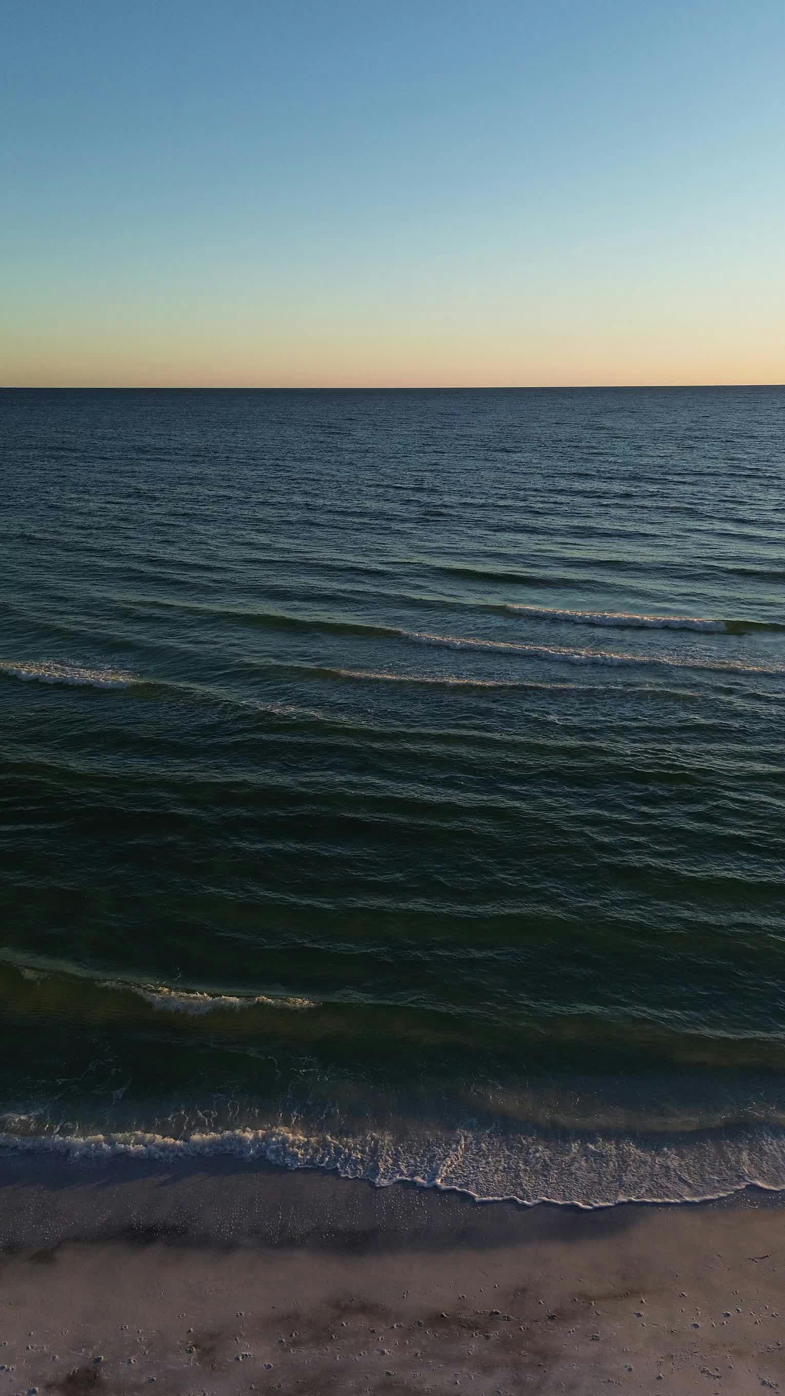 Serene Gulf of Mexico Sunset Over Ocean Free Stock Video Footage ...
