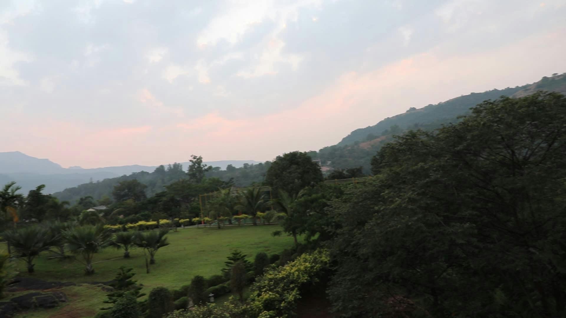 Stunning Landscape View with Lush Greenery Free Stock Video Footage ...