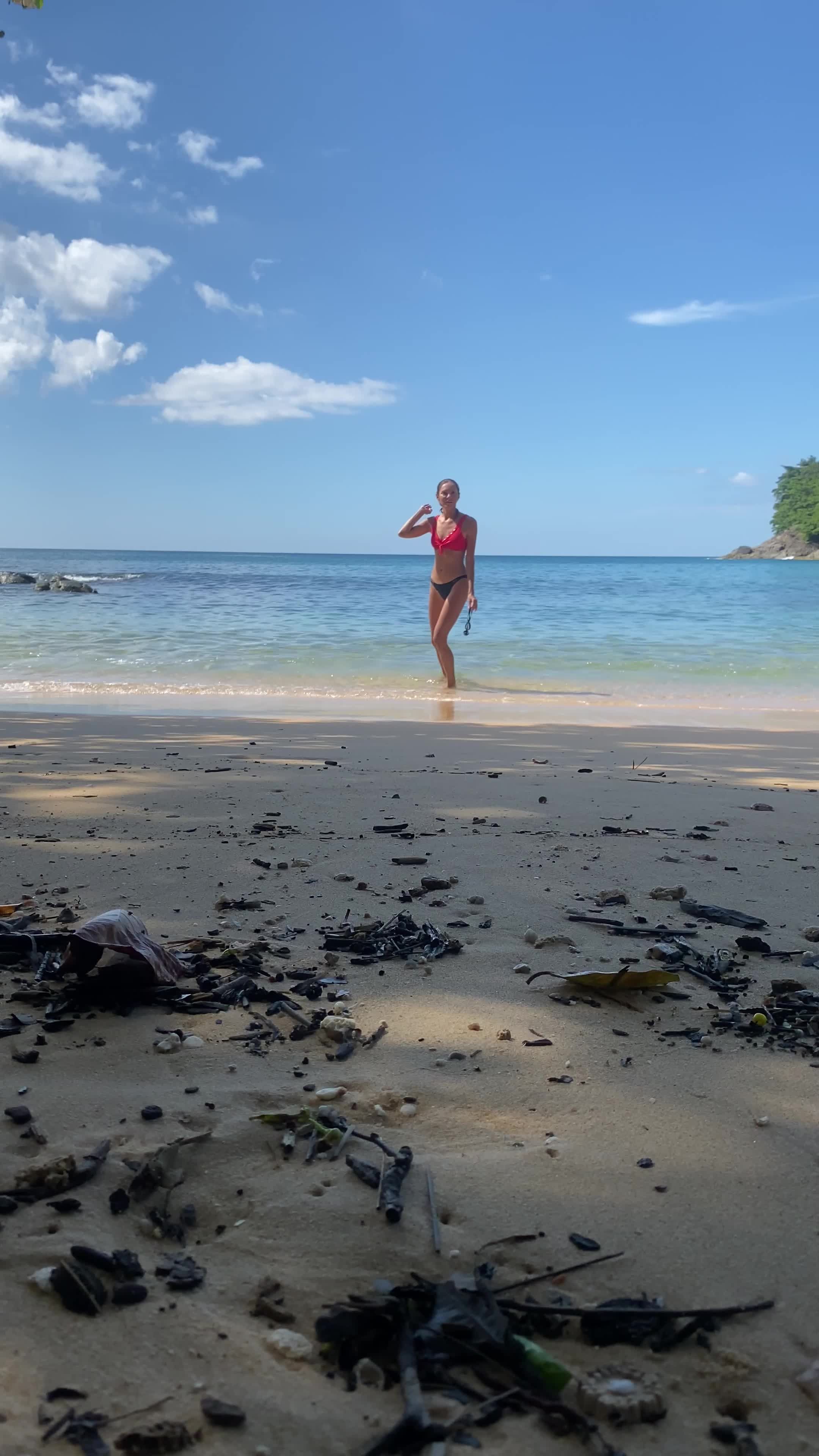 Woman In Bikini Twerking Videos Download The Best Free 4k Stock Video