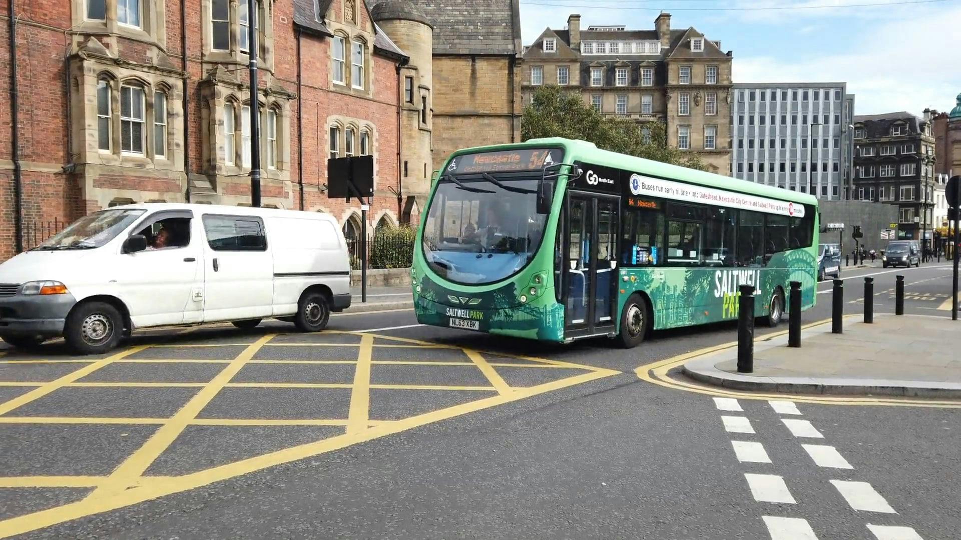 Buses Used For Public Transportation · Free Stock Video