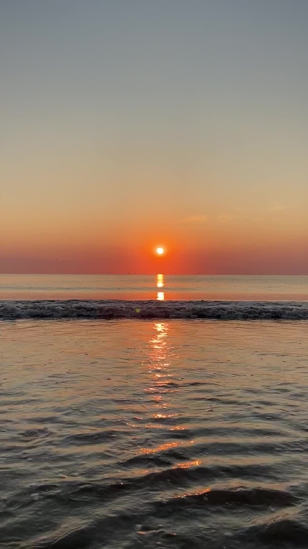 View of Sunset from the Beach Free Stock Video Footage, Royalty-Free 4K ...