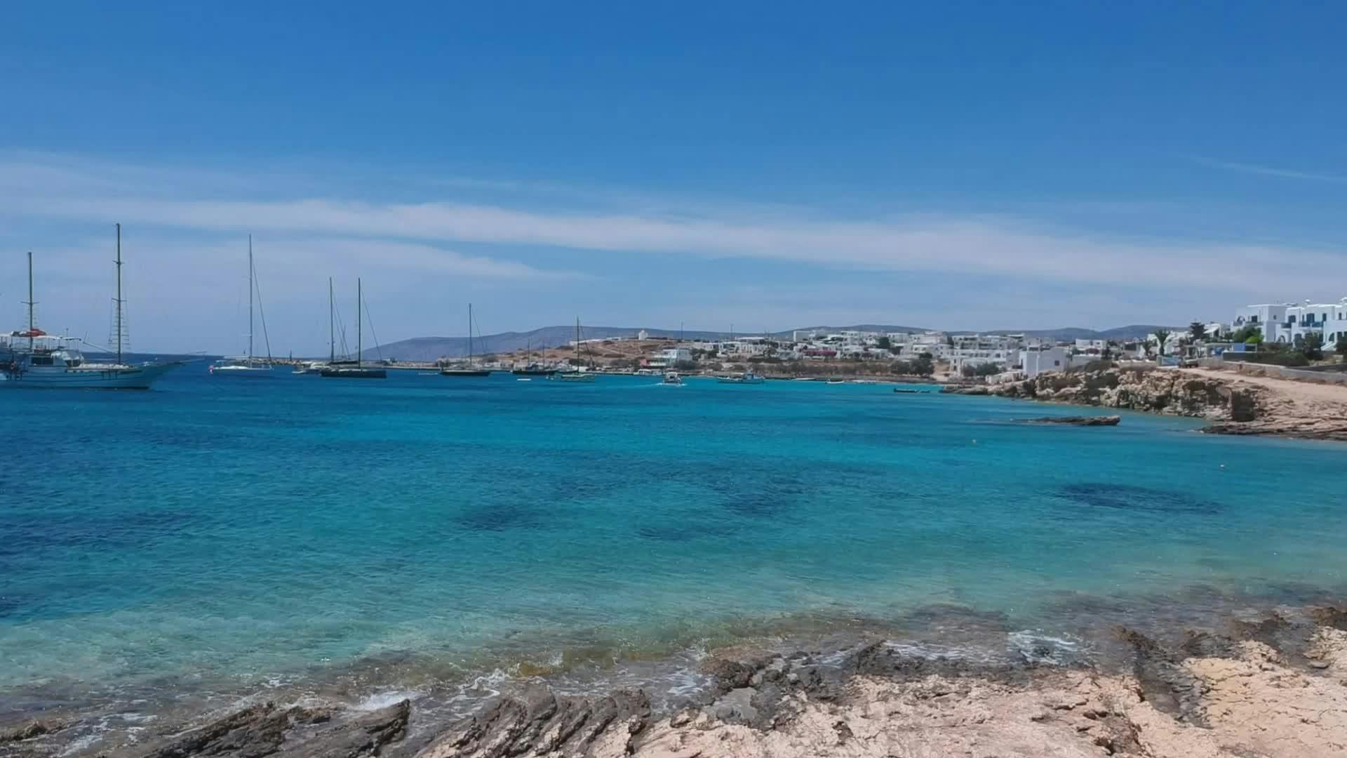 Aerial View of Koufonisia's Pristine Beaches Free Stock Video Footage ...