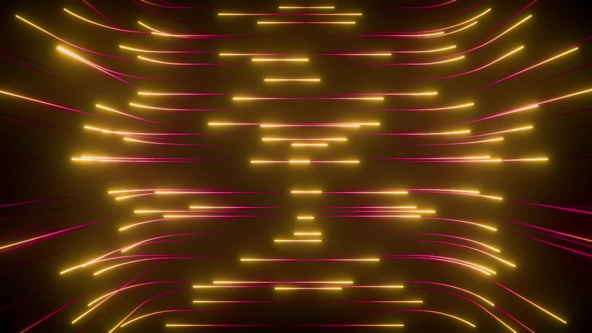 Vibrant Neon Light Animation Loop Free Stock Video Footage, Royalty ...