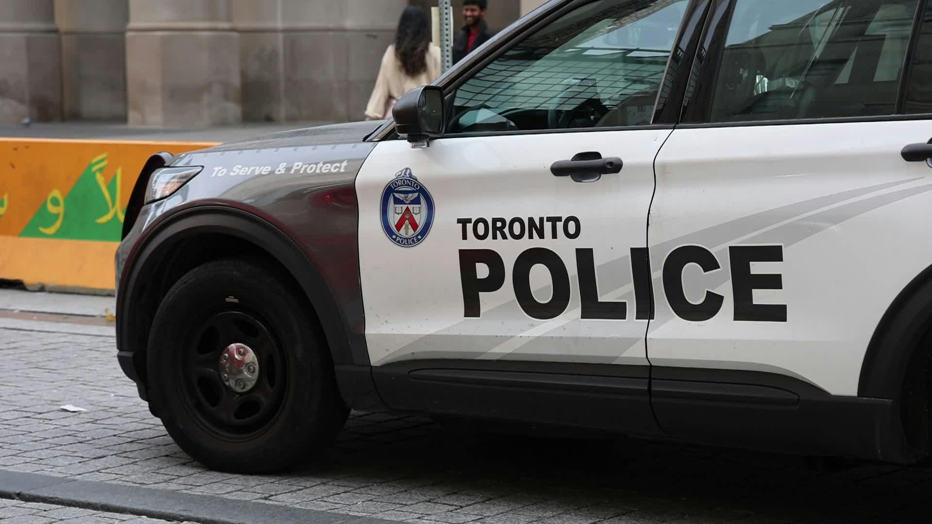 Police Officer Talking with Stringer at Crime Scene Free Stock Video ...