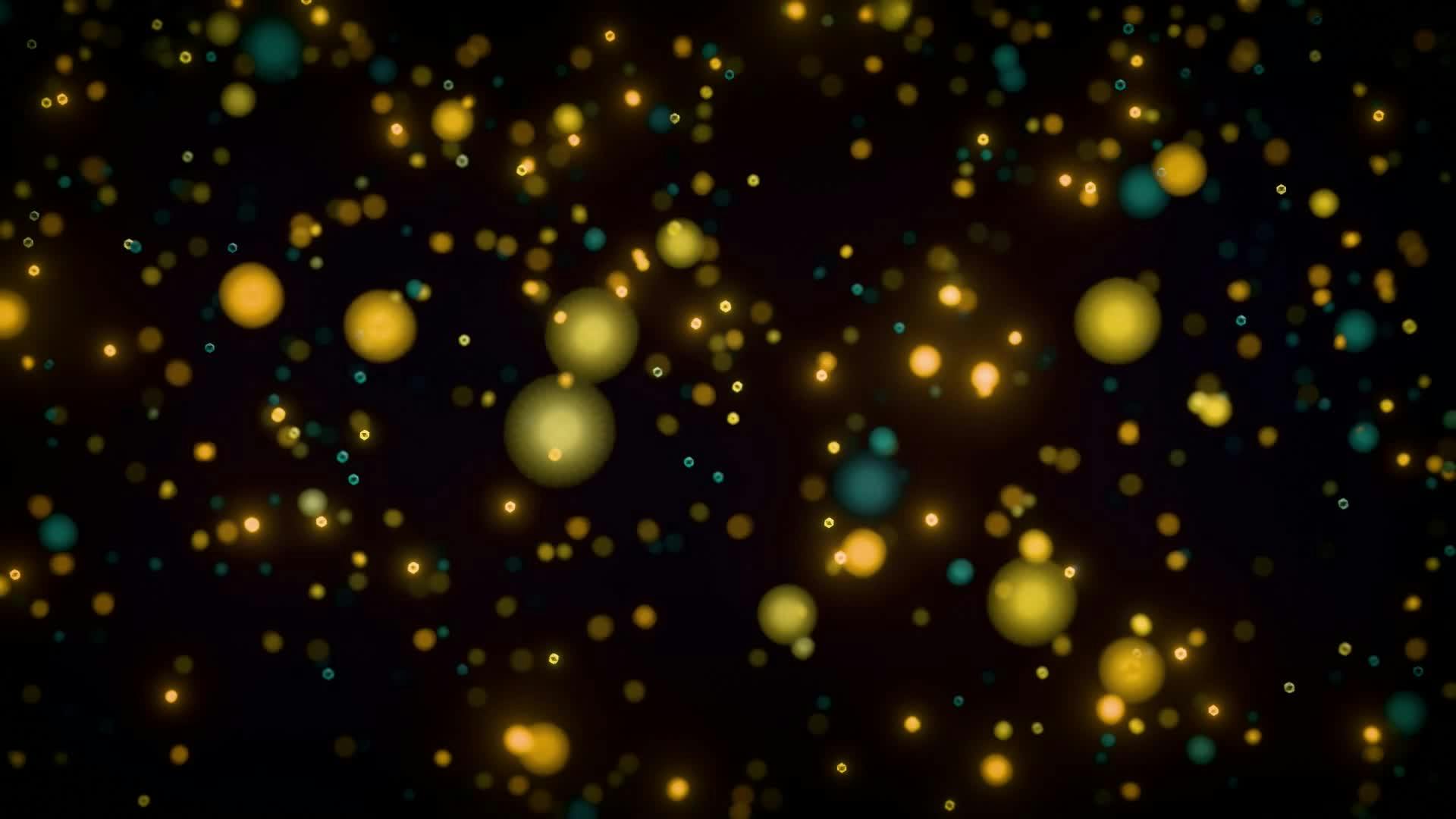 Dynamic Abstract Glowing Particle Animation Free Stock Video Footage ...