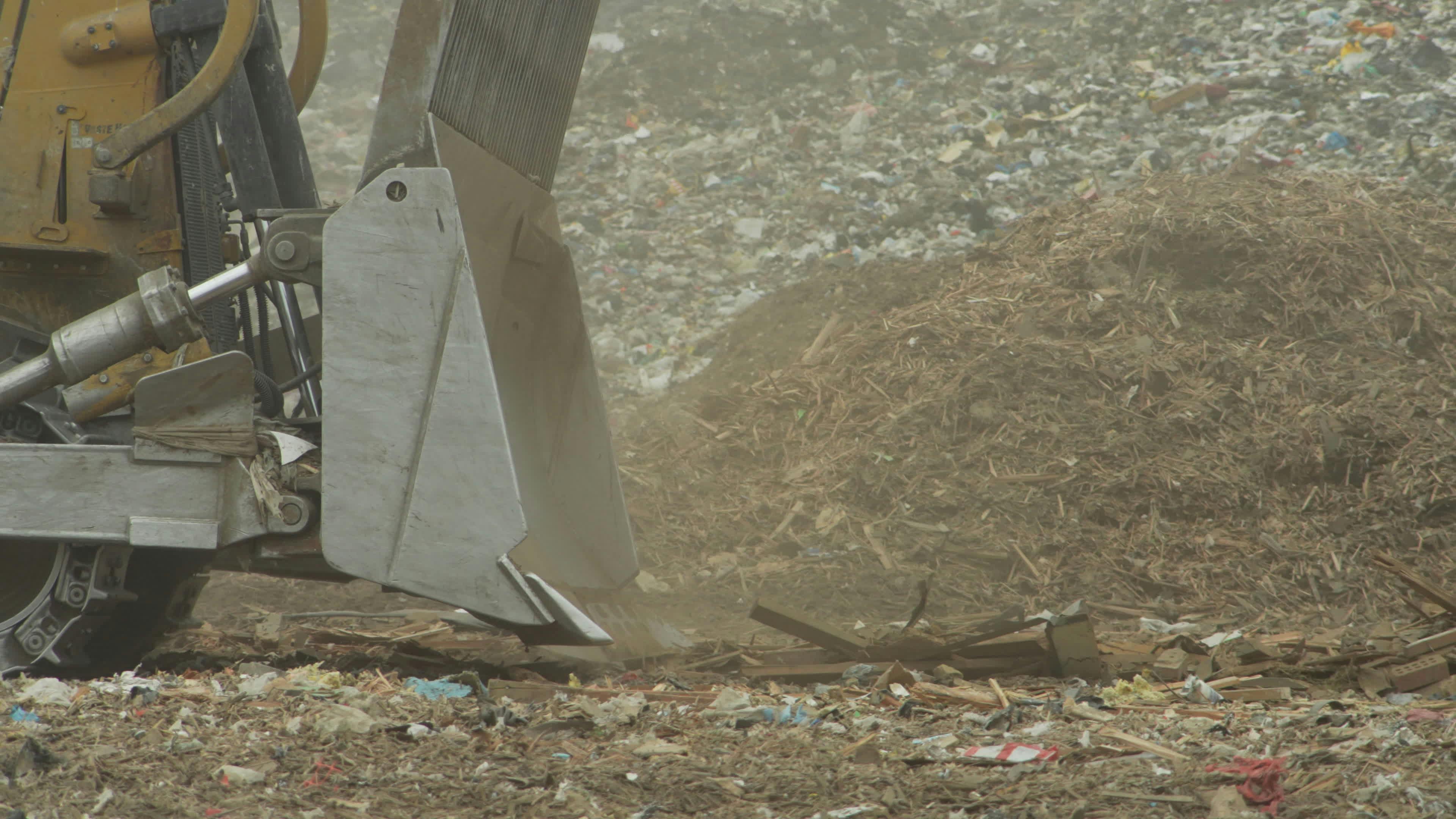 An Open Dump Landfill Of Garbage Free Stock Video Footage, Royalty-Free ...