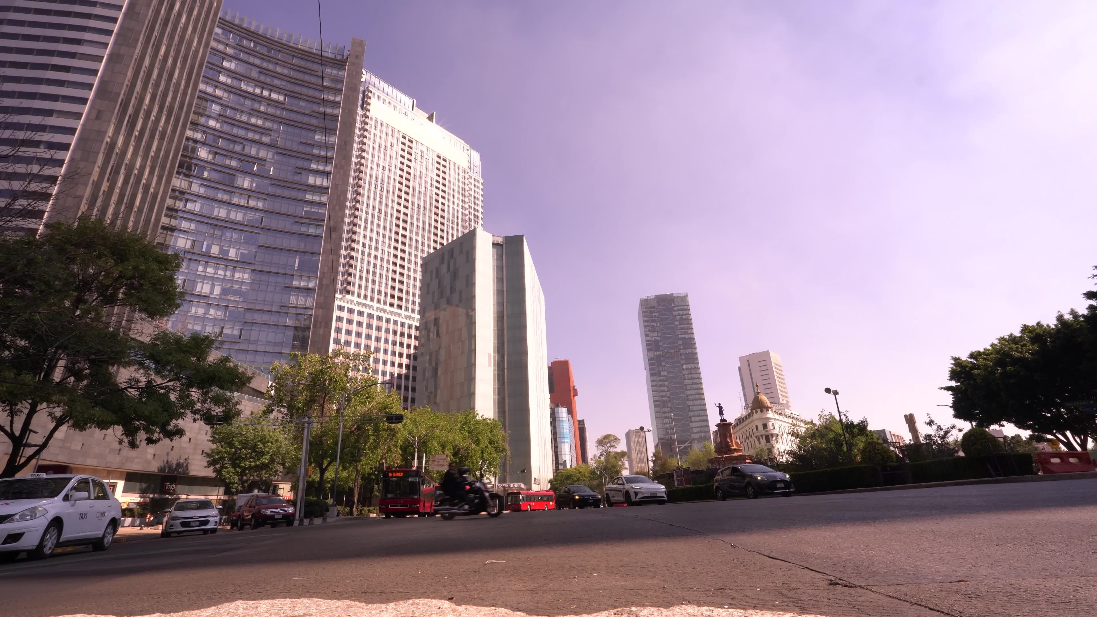 Busy Streets of Mexico City Under Sunny Skies Free Stock Video Footage ...