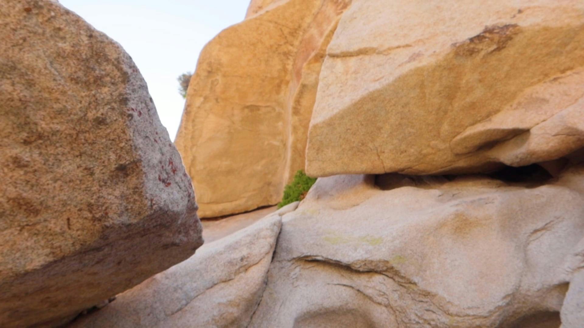 The Smooth Surface Of A Rock Formations · Free Stock Video