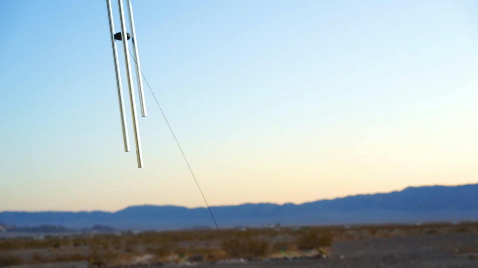 A Wind Chime Making A Tinkling Sound · Free Stock Video