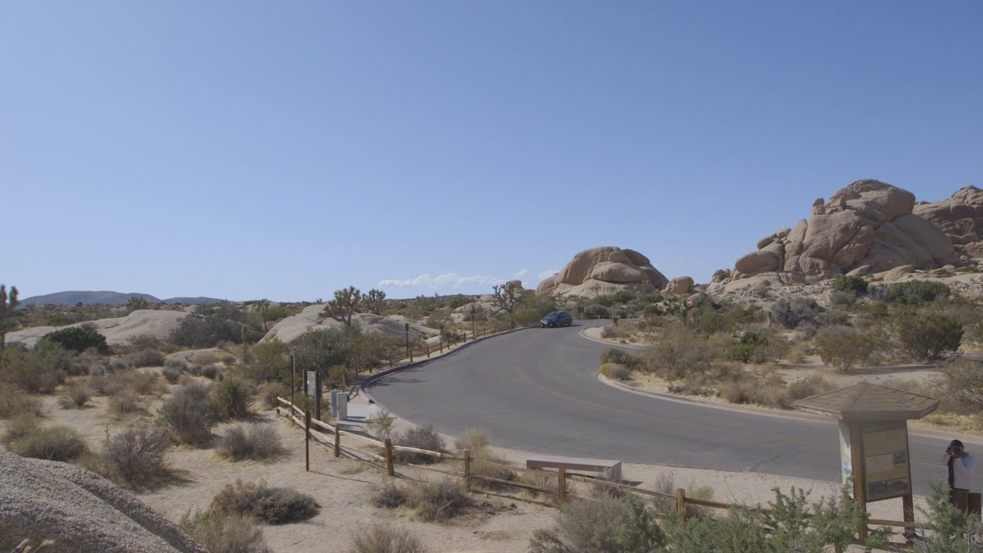 People Stopping On A Road Lay Over Area · Free Stock Video