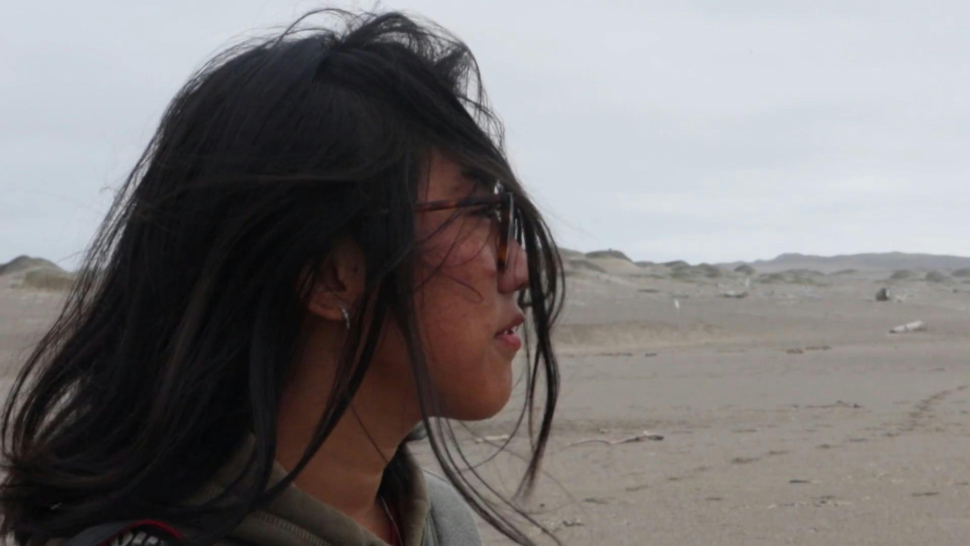 Strong Winds Messes A Woman's hair Free Stock Video Footage, Royalty ...