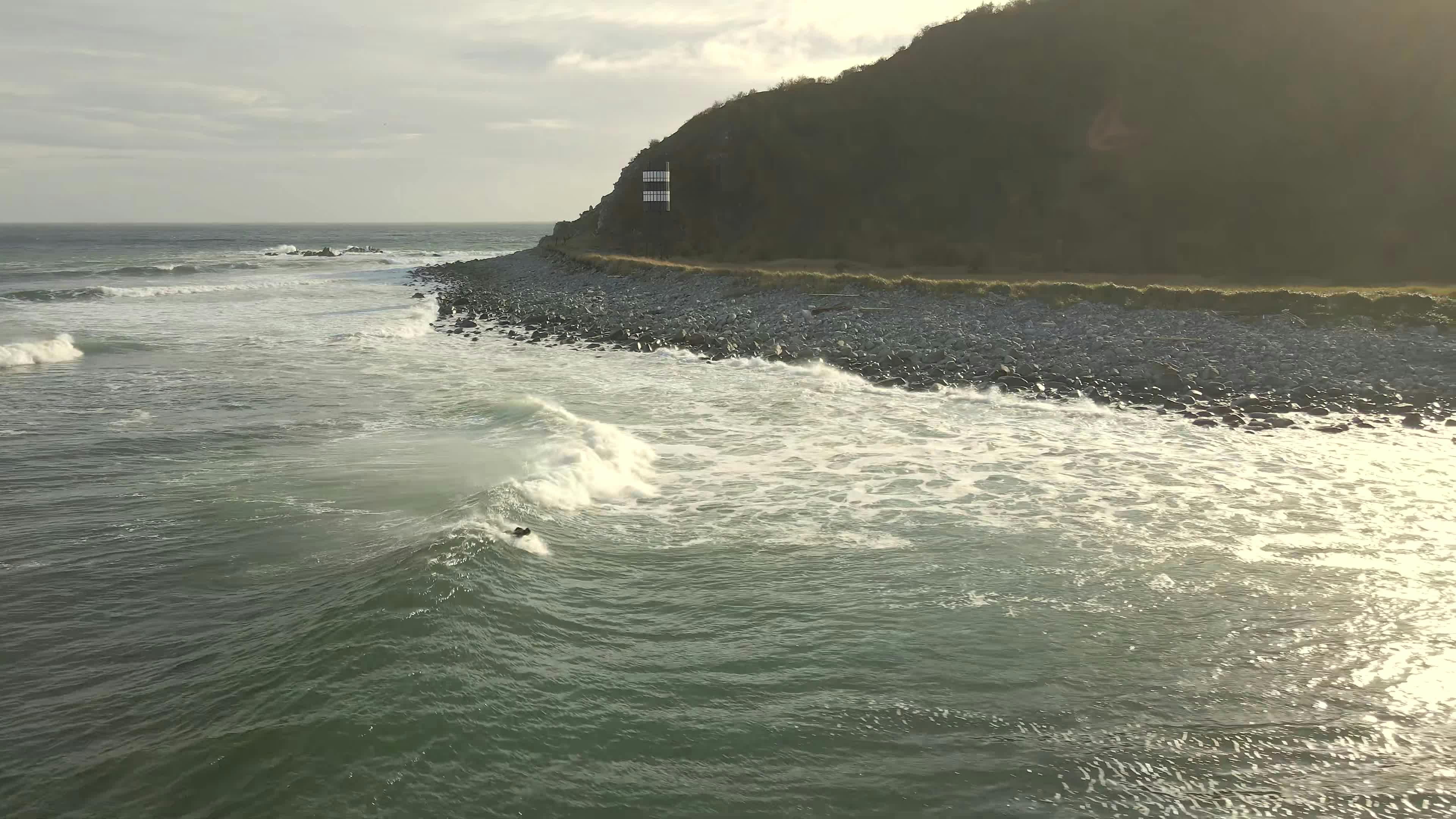 Stunning Coastal Surfing at Sunrise Free Stock Video Footage, Royalty ...