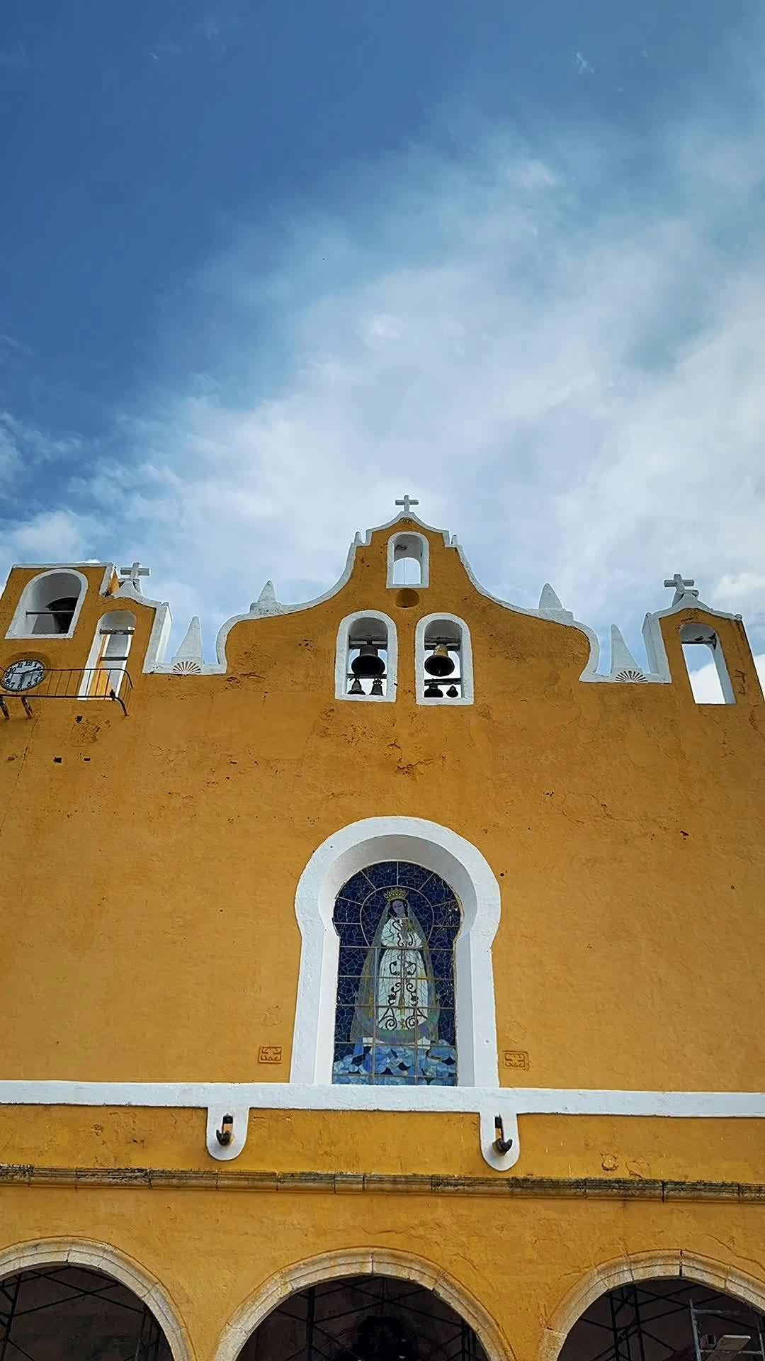 Colonial Architecture in Mérida Streetscape Free Stock Video Footage ...