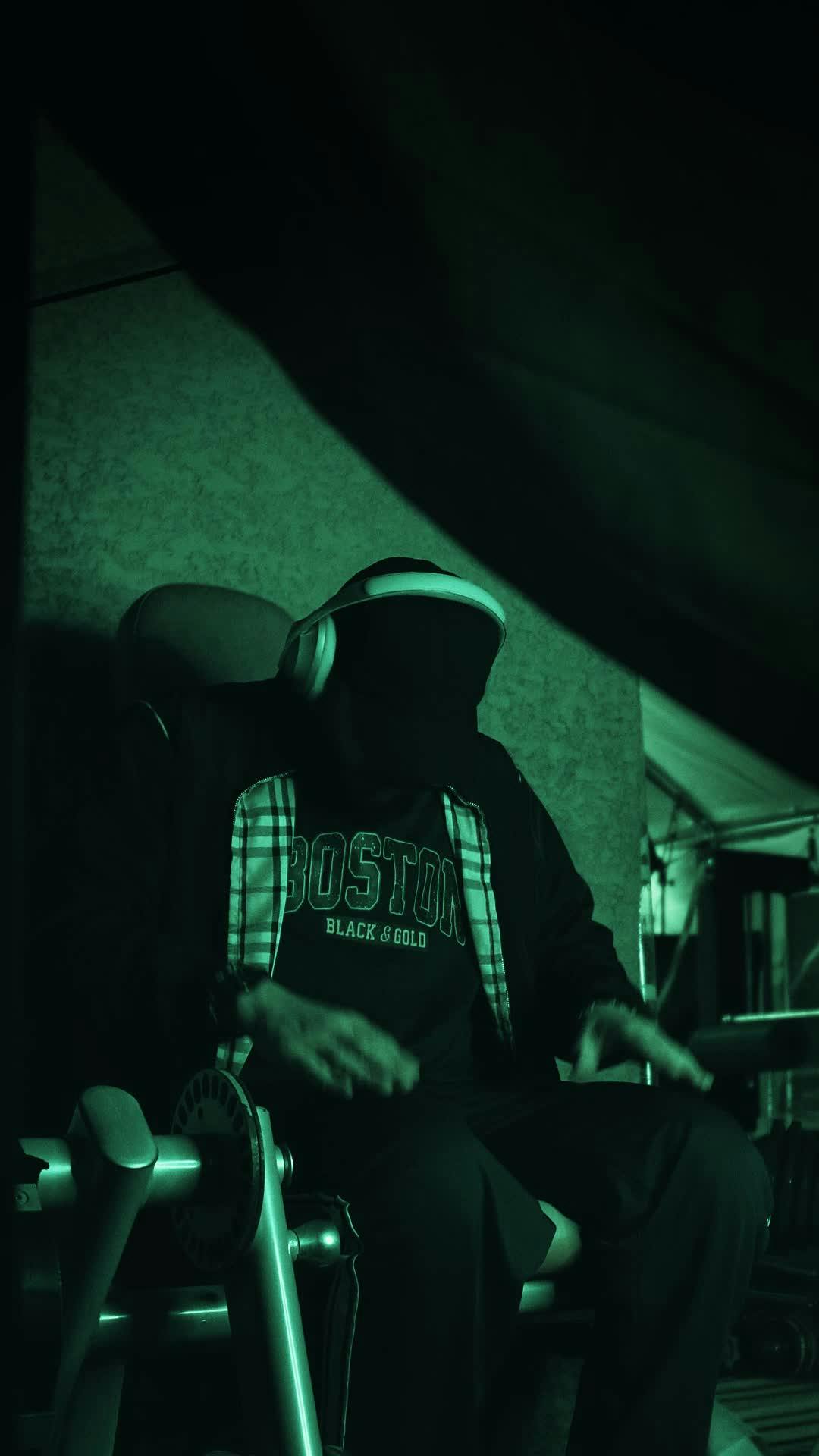 Bodybuilder Training with Intense Focus in Gym Free Stock Video Footage ...