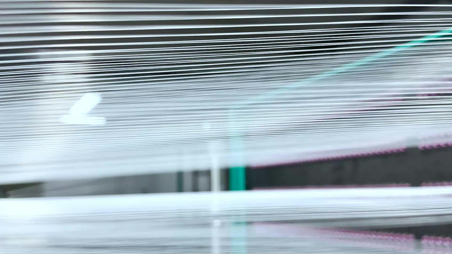 Dynamic Threads in Motion at Textile Factory Free Stock Video Footage ...