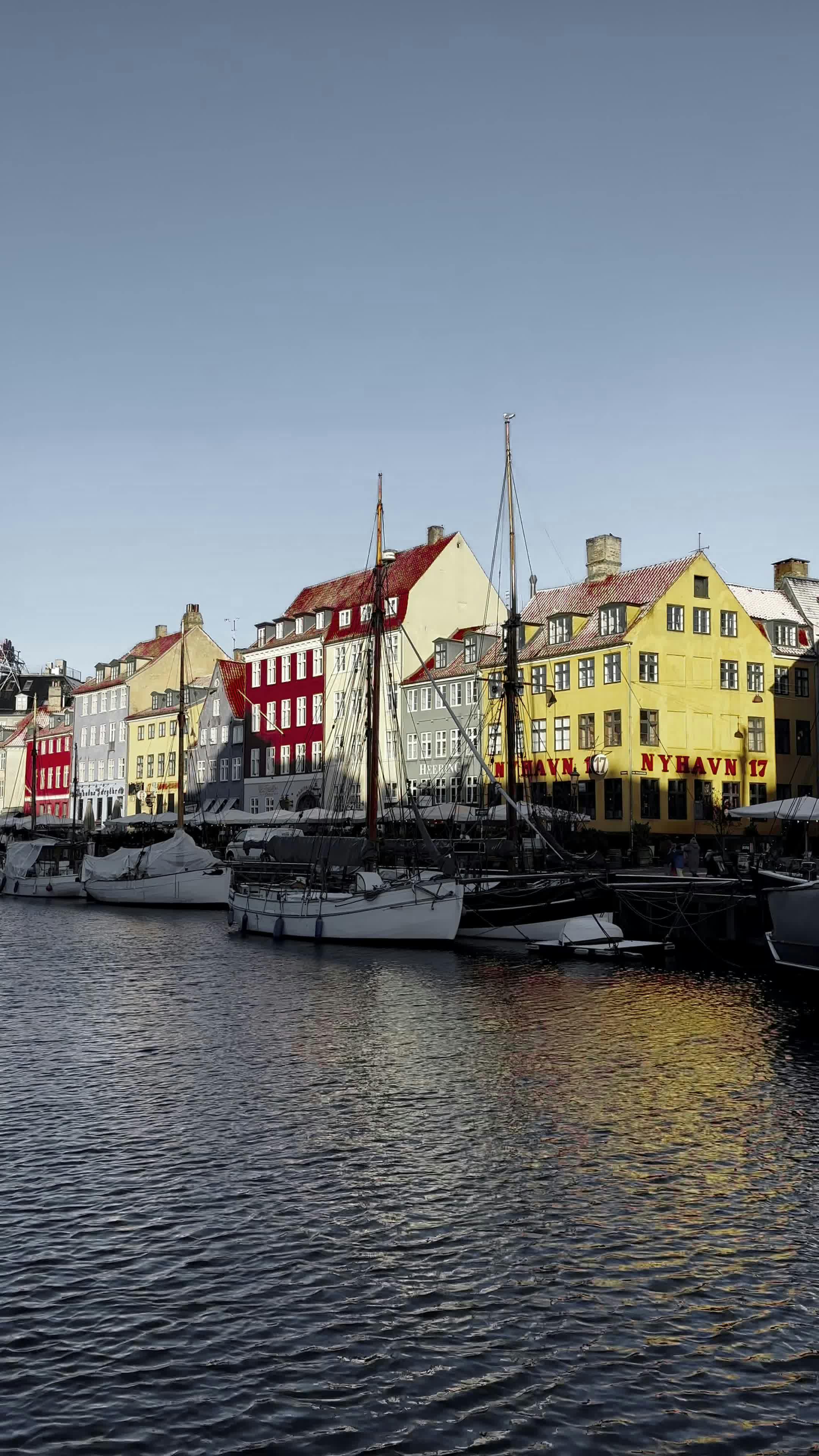 Scenic Canal View in Copenhagen Free Stock Video Footage, Royalty-Free ...