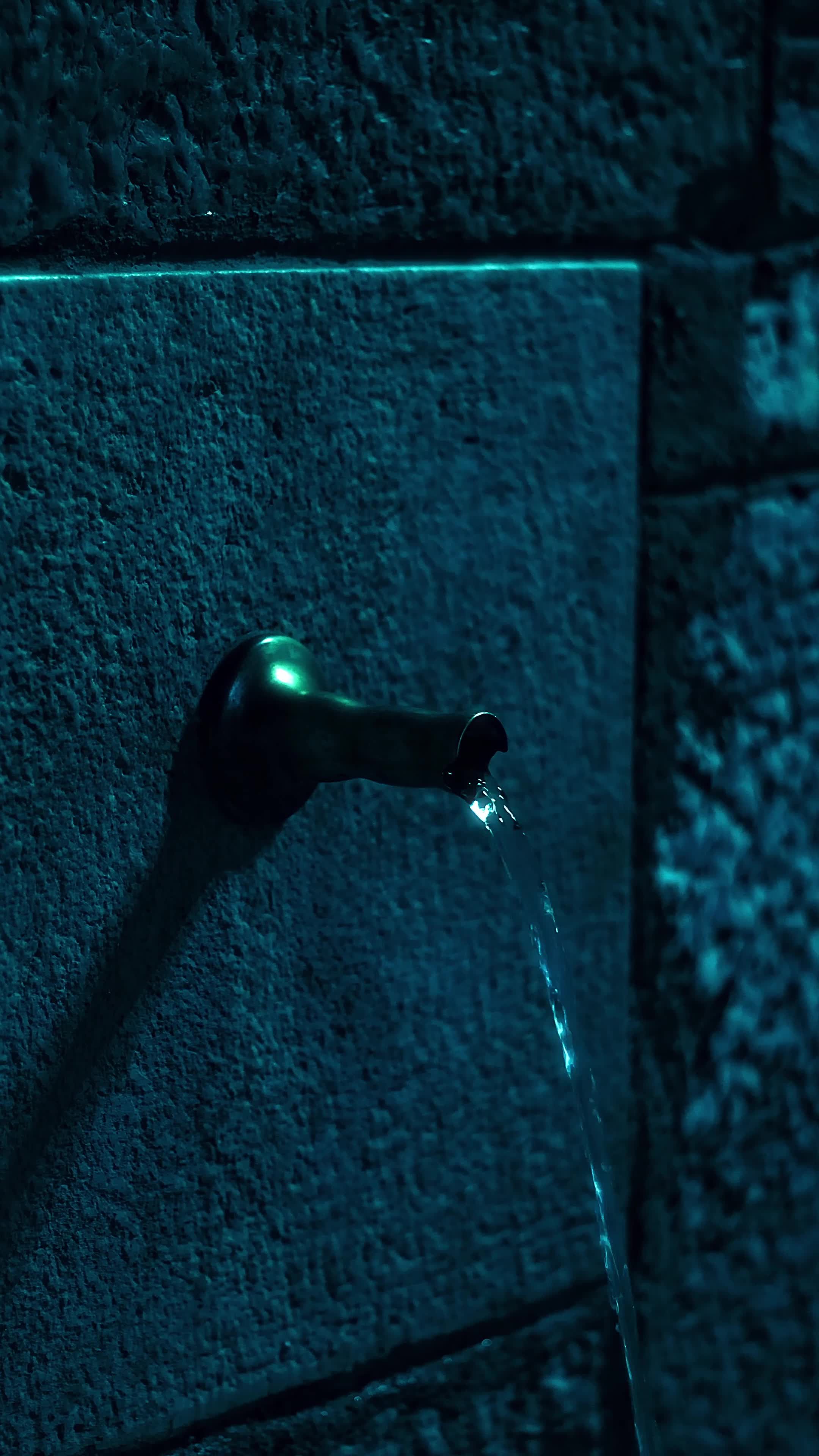 Water Dripping from Tap at Night Free Stock Video Footage, Royalty-Free ...