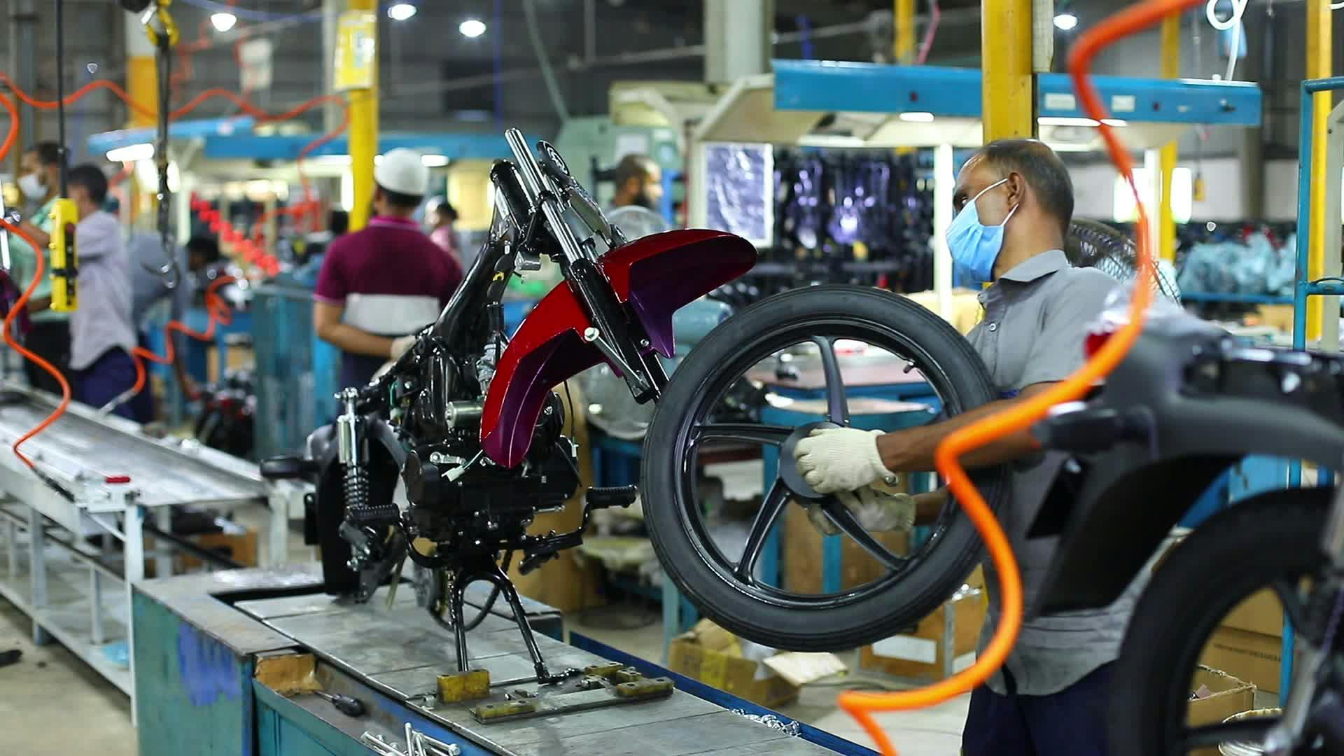 Motorcycle Assembly Line in Action Free Stock Video Footage, Royalty ...