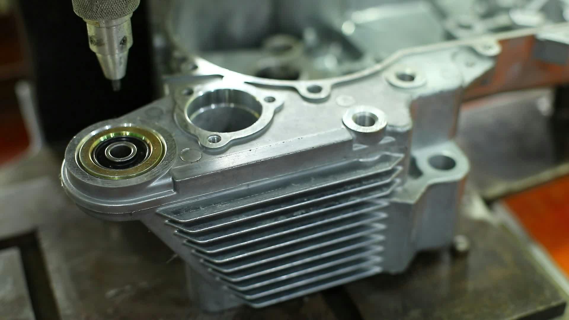 Motorcycle Engine Manufacturing Process Free Stock Video Footage ...