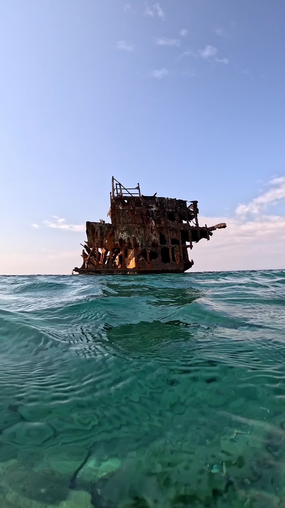 Dramatic Shipwreck Amidst Ocean Waves Free Stock Video Footage, Royalty ...
