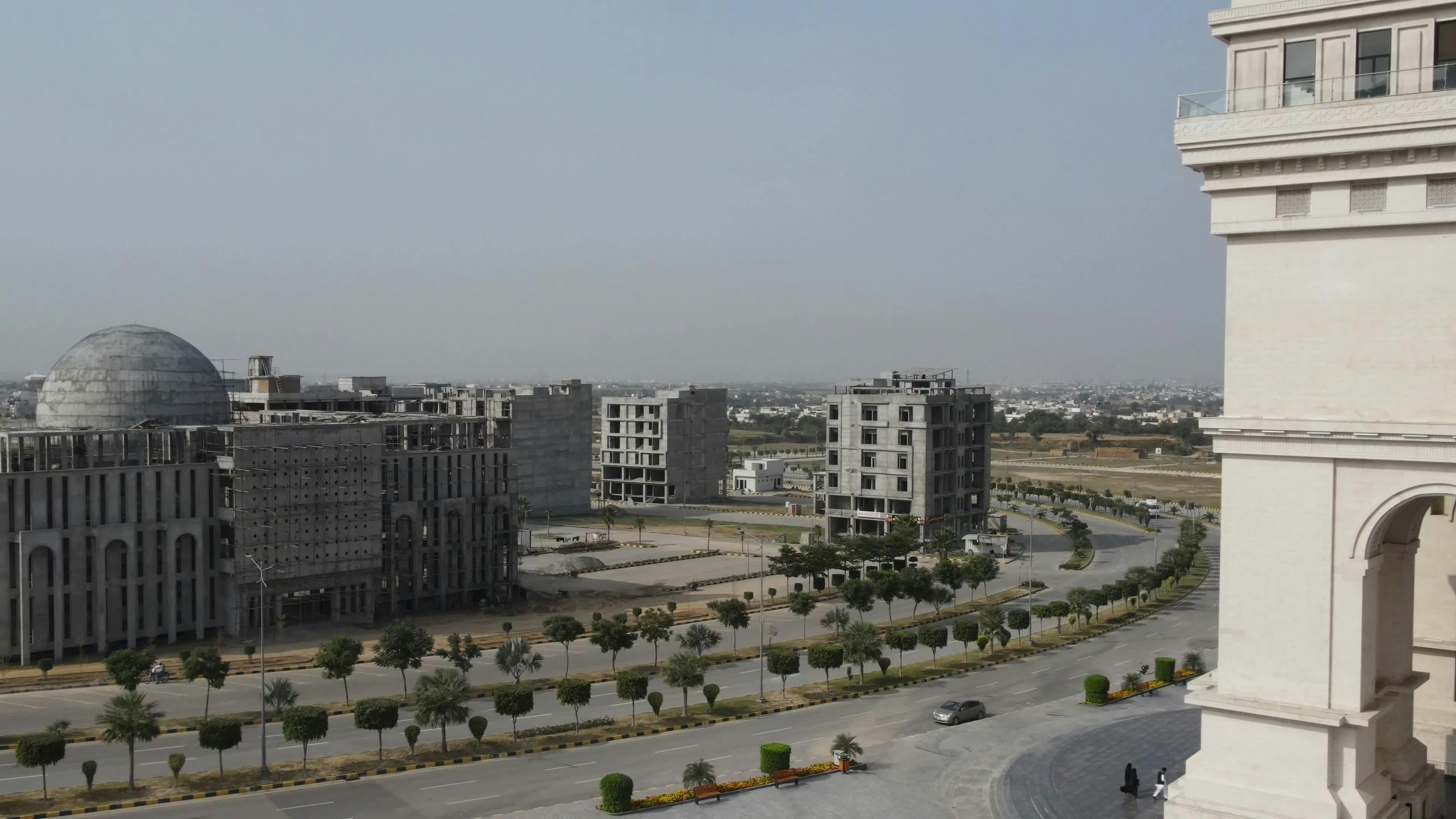 Aerial View of Urban Development in Islamabad Free Stock Video Footage ...