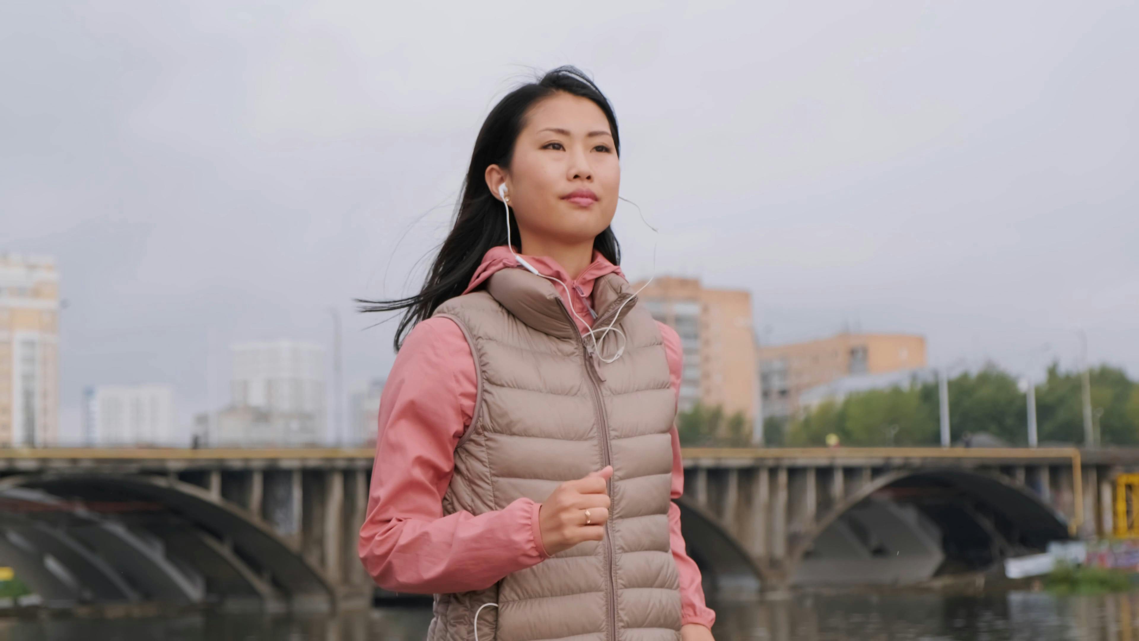 A Woman Doing Jogging Exercise Free Stock Video Footage, Royalty-Free ...