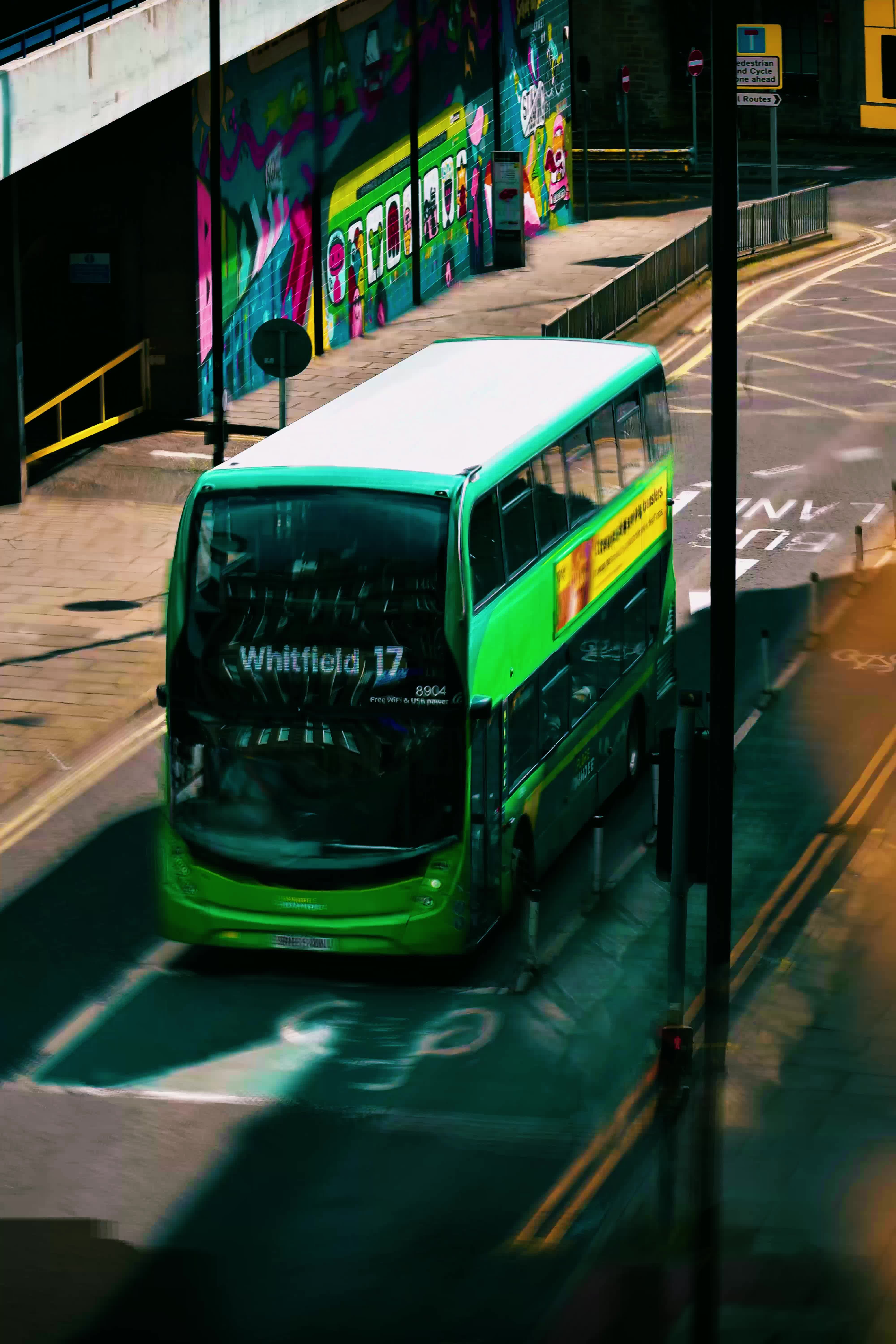 Dynamic Urban Scenes of City Buses in Motion Free Stock Video Footage ...